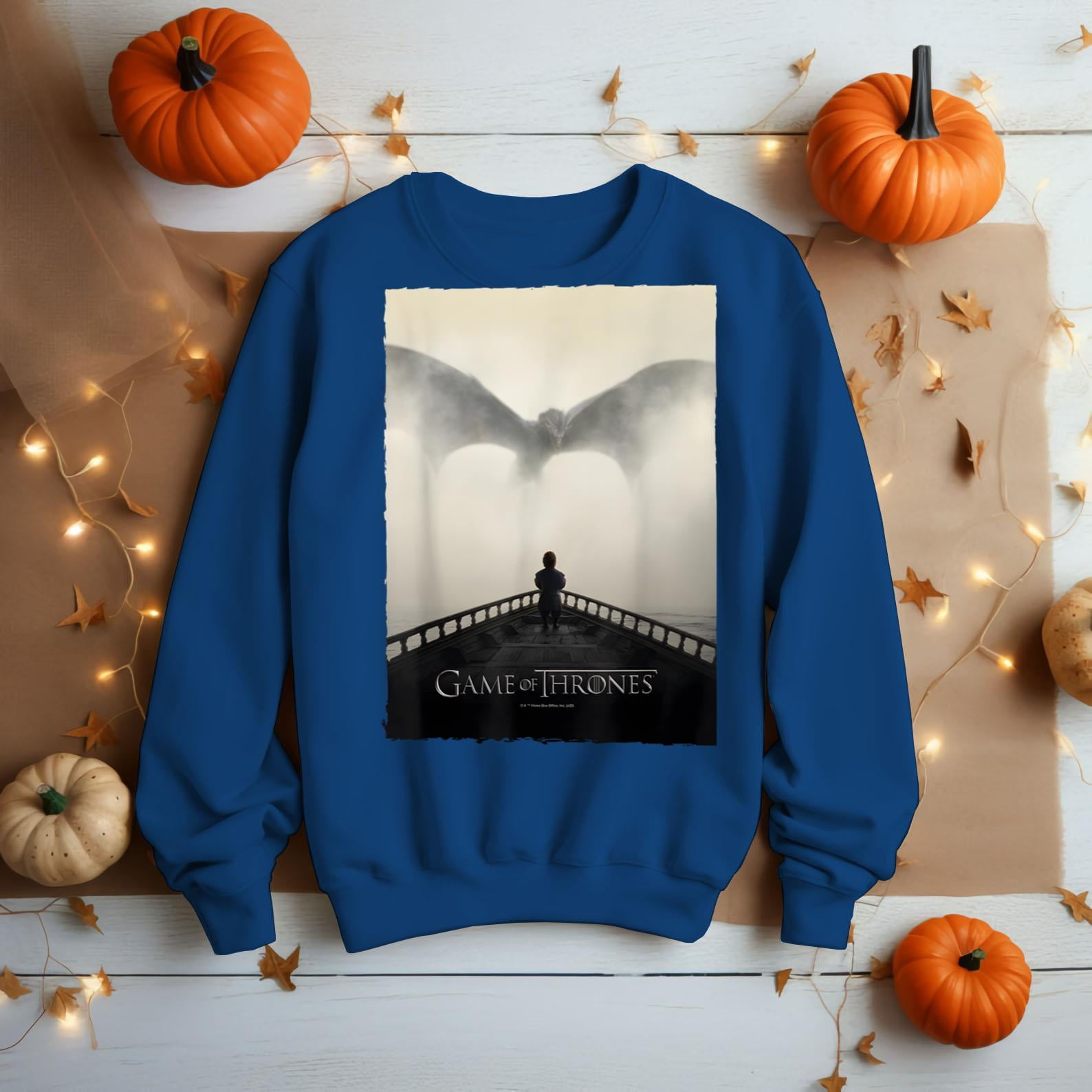 vintage GAME OF THRONES DRAGON Tee Shirt-TH25132 - Walmart.com