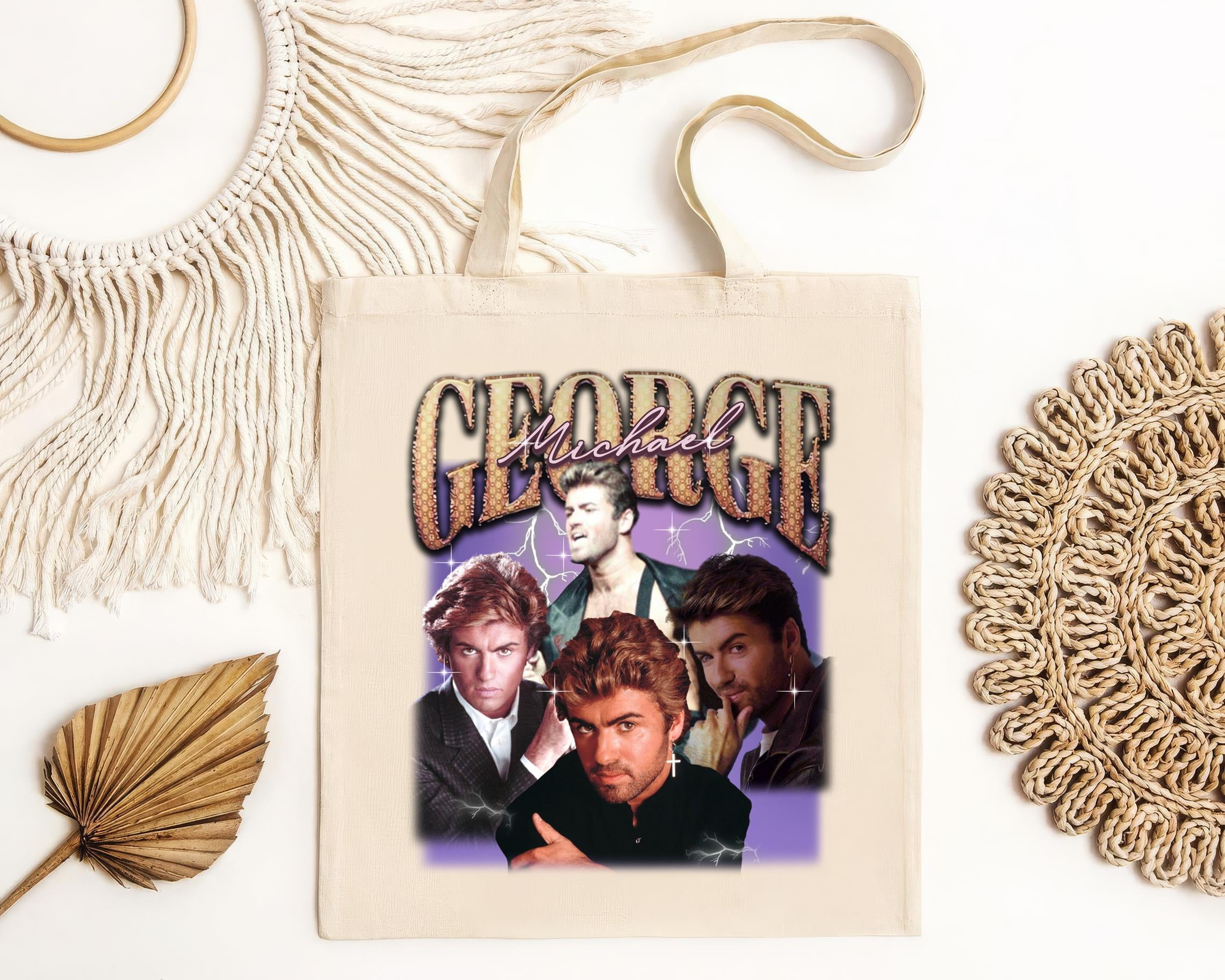 vintage GEORGE MICHAEL Bag George Michael Fan s George Michael Retro ...
