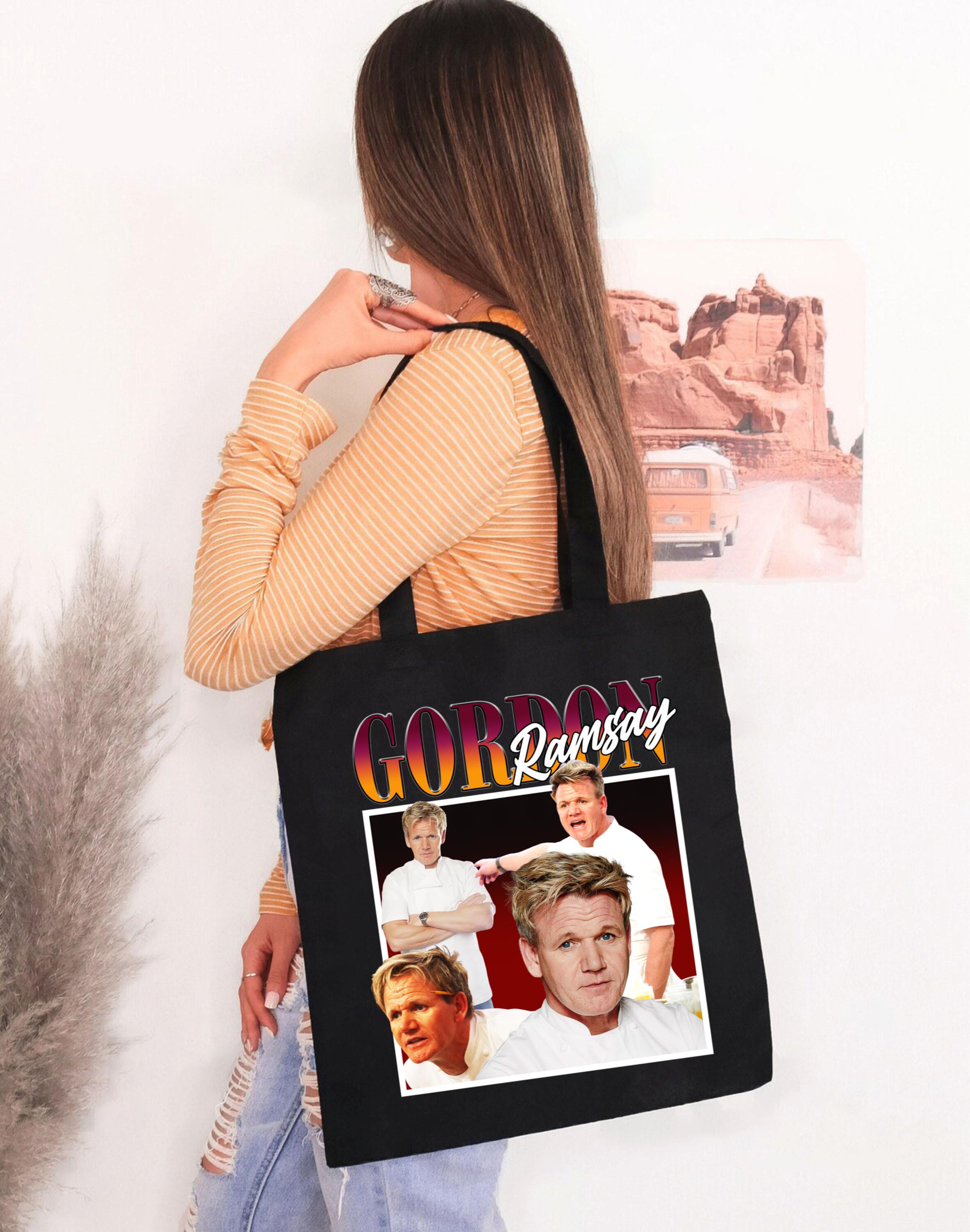 vintage GORDON RAMSAY Homage T Bag, Funny Gordon Ramsay T-Bag, Angry ...