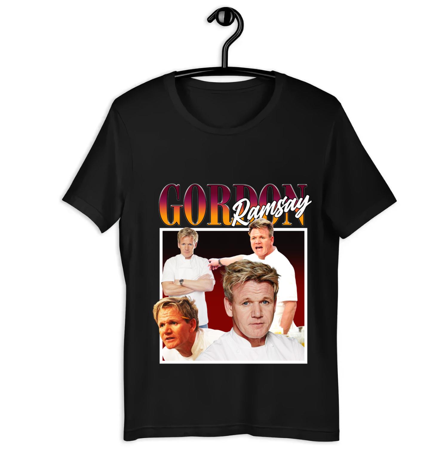 vintage GORDON RAMSAY Homage T Shirt, Funny Gordon Ramsay T-shirt ...