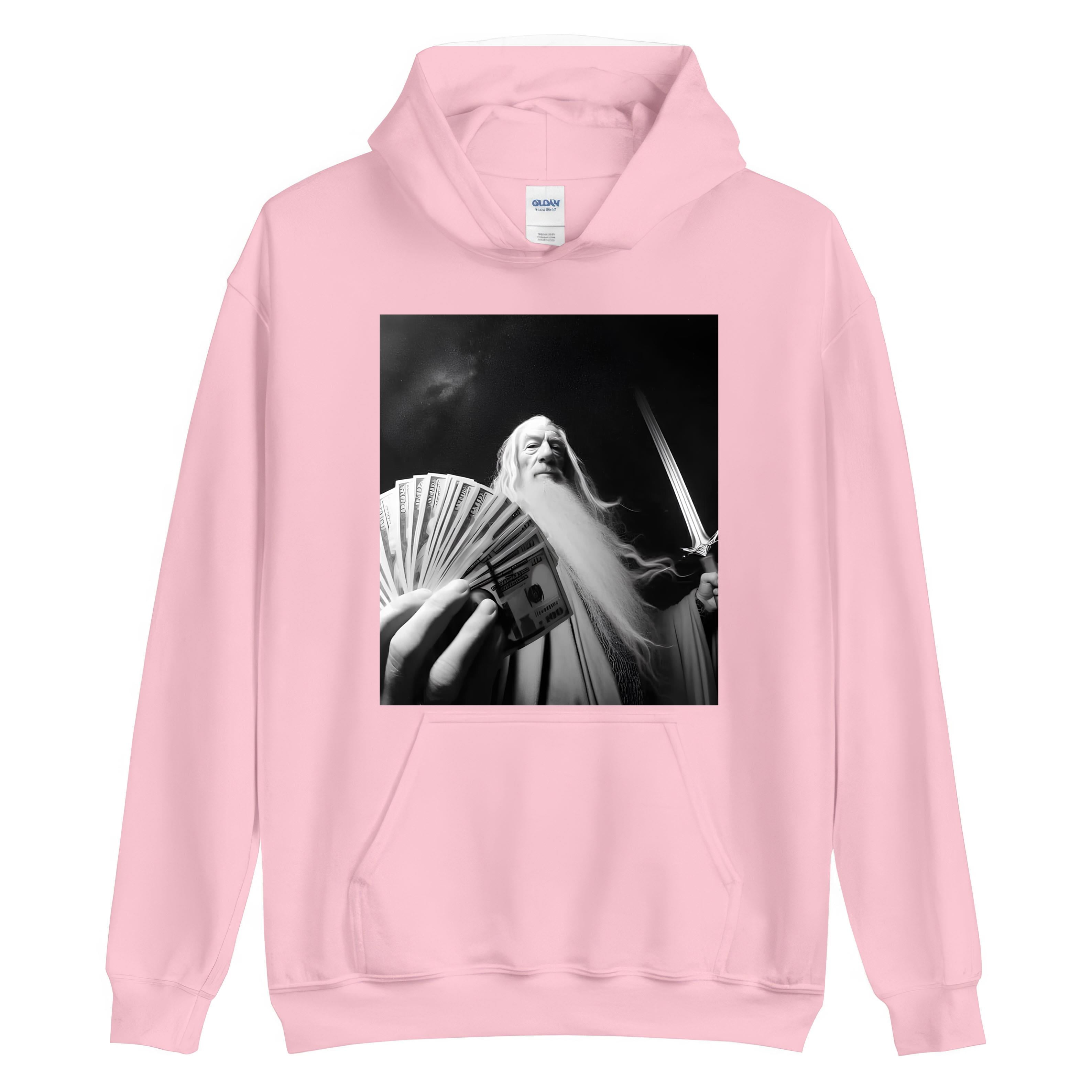 vintage Gandalf Holding Money T-Shirt, Funny Lord of the Rings Tee ...