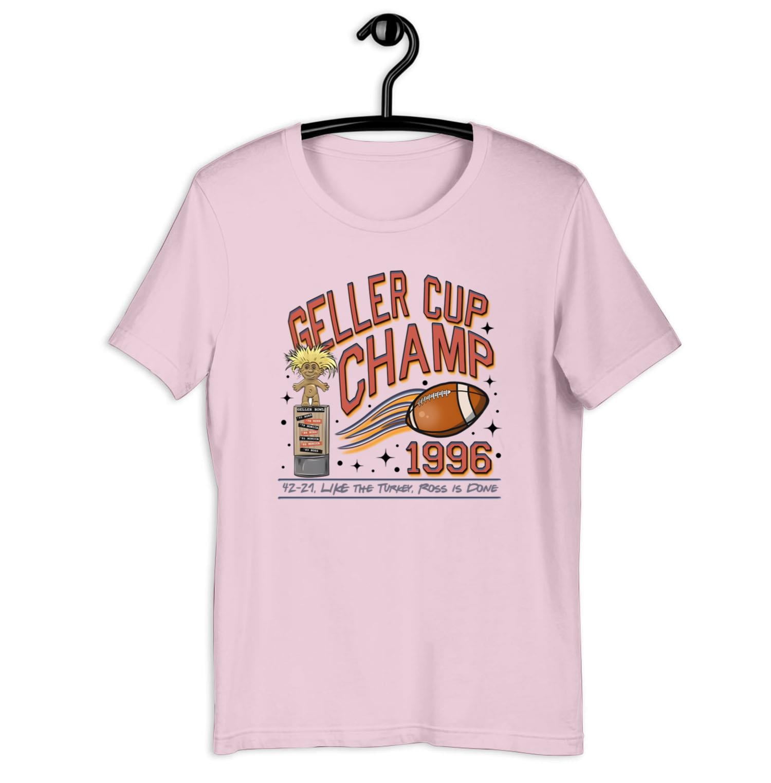 vintage Geller Cup Champ Friends TV show Shirt-TH3085 - Walmart.com