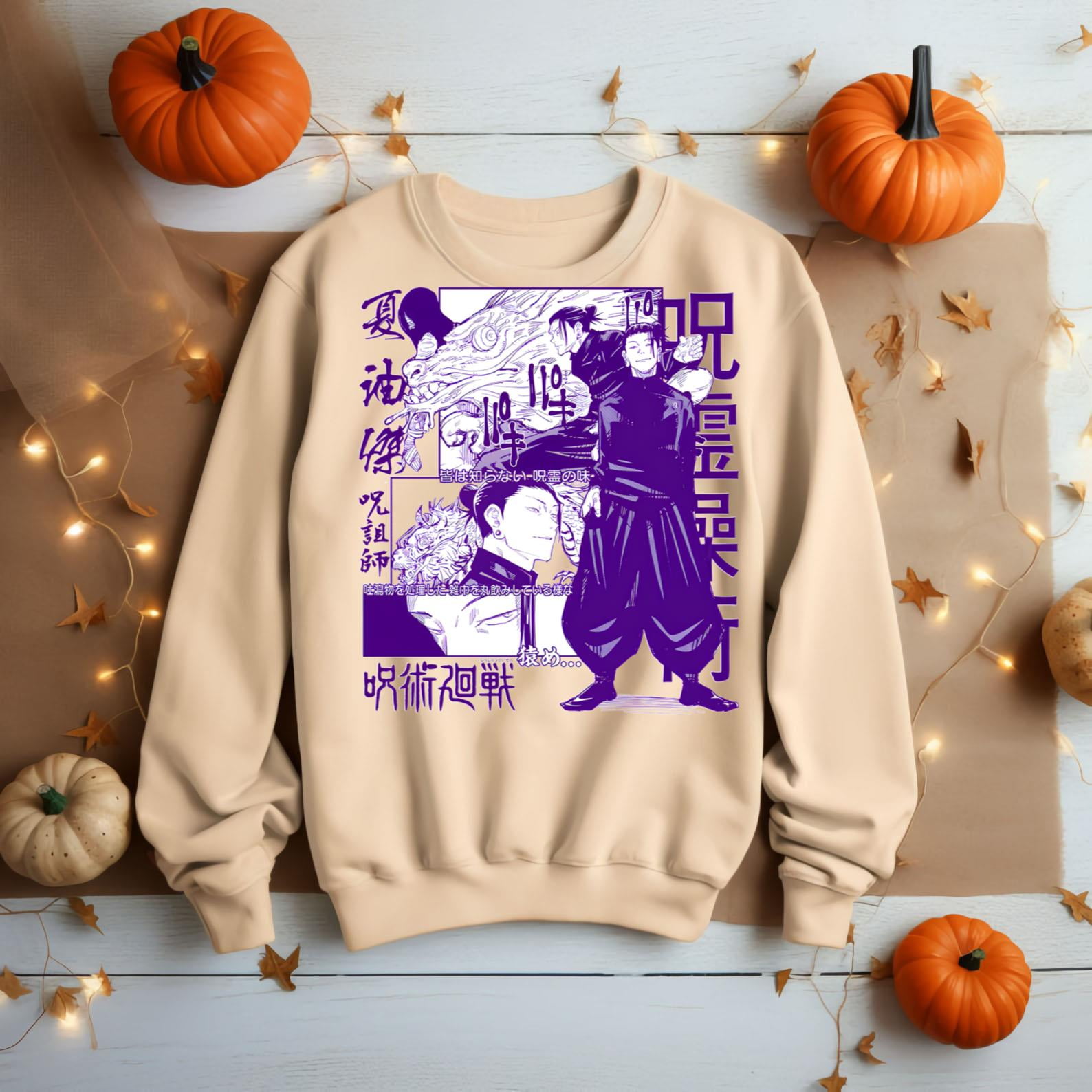vintage Geto Suguru Short Sleeve Jujutsu Kaisen Gojo Anime T-shirt S ...
