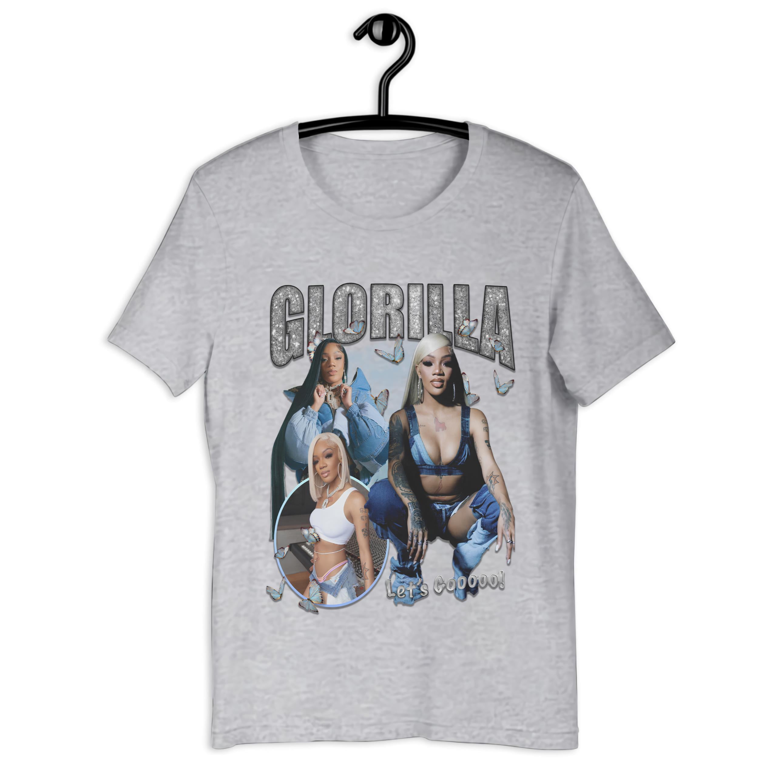 vintage Glorilla Let's Go Graphic Tee-TH32298 - Walmart.com