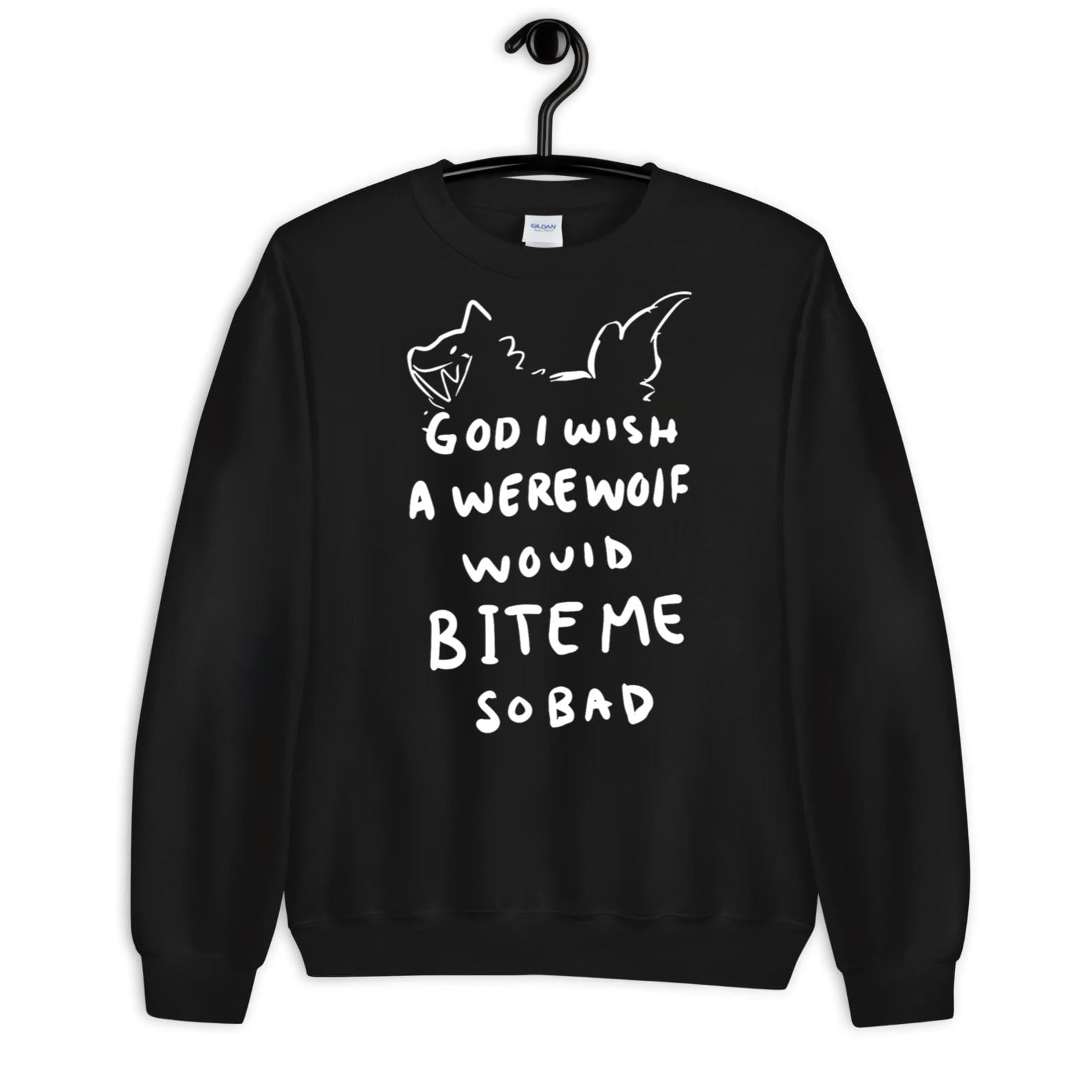 vintage God I Wish A Werewolf Would Bite Me So Bad Shirt-TH33546 ...