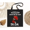 vintage After God Made Me He Said Ta Da Funny Rude Offensive Chicken ...