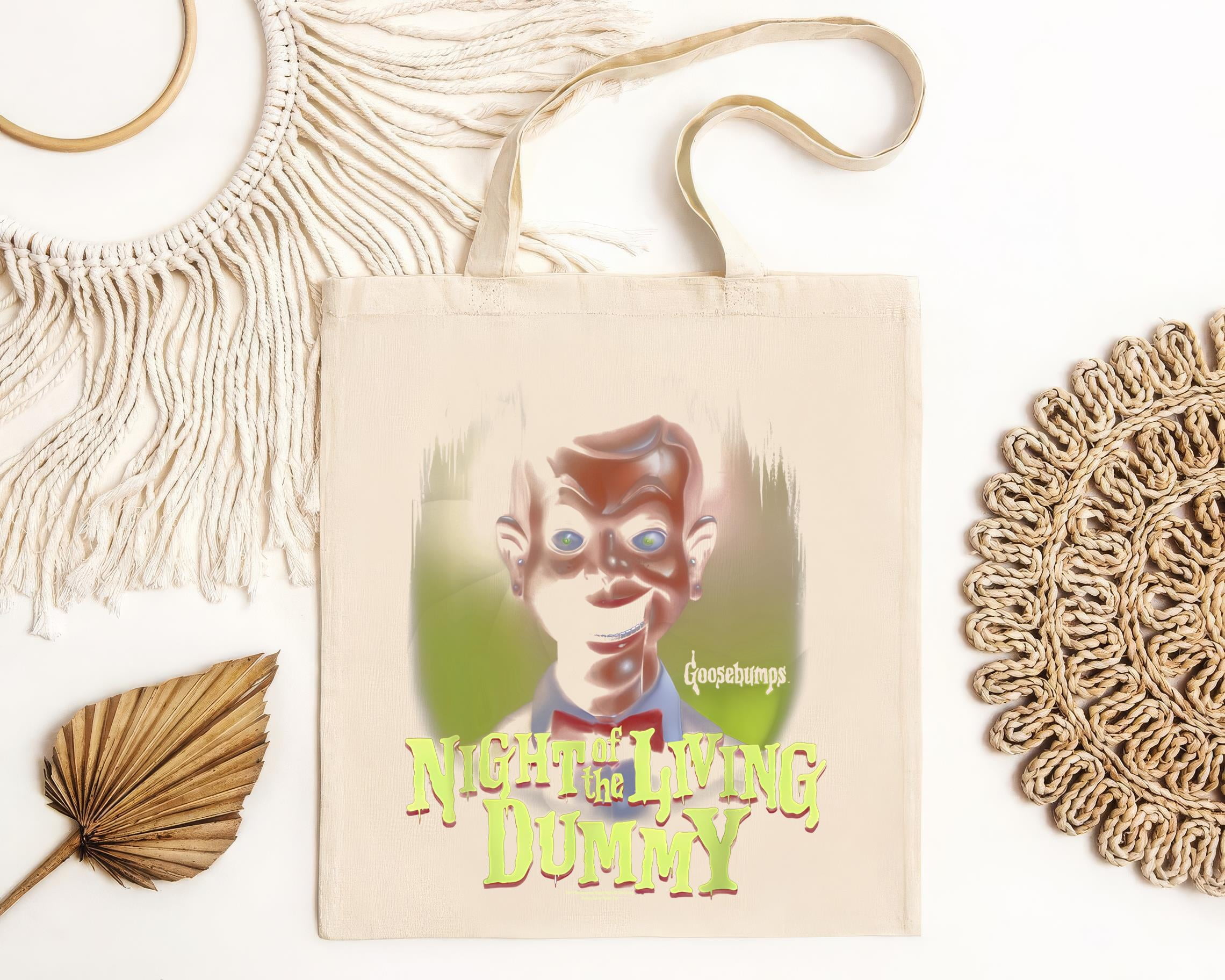 vintage Goosebumps Slappy Night Of The Living Dummy Cover Poster Bag ...