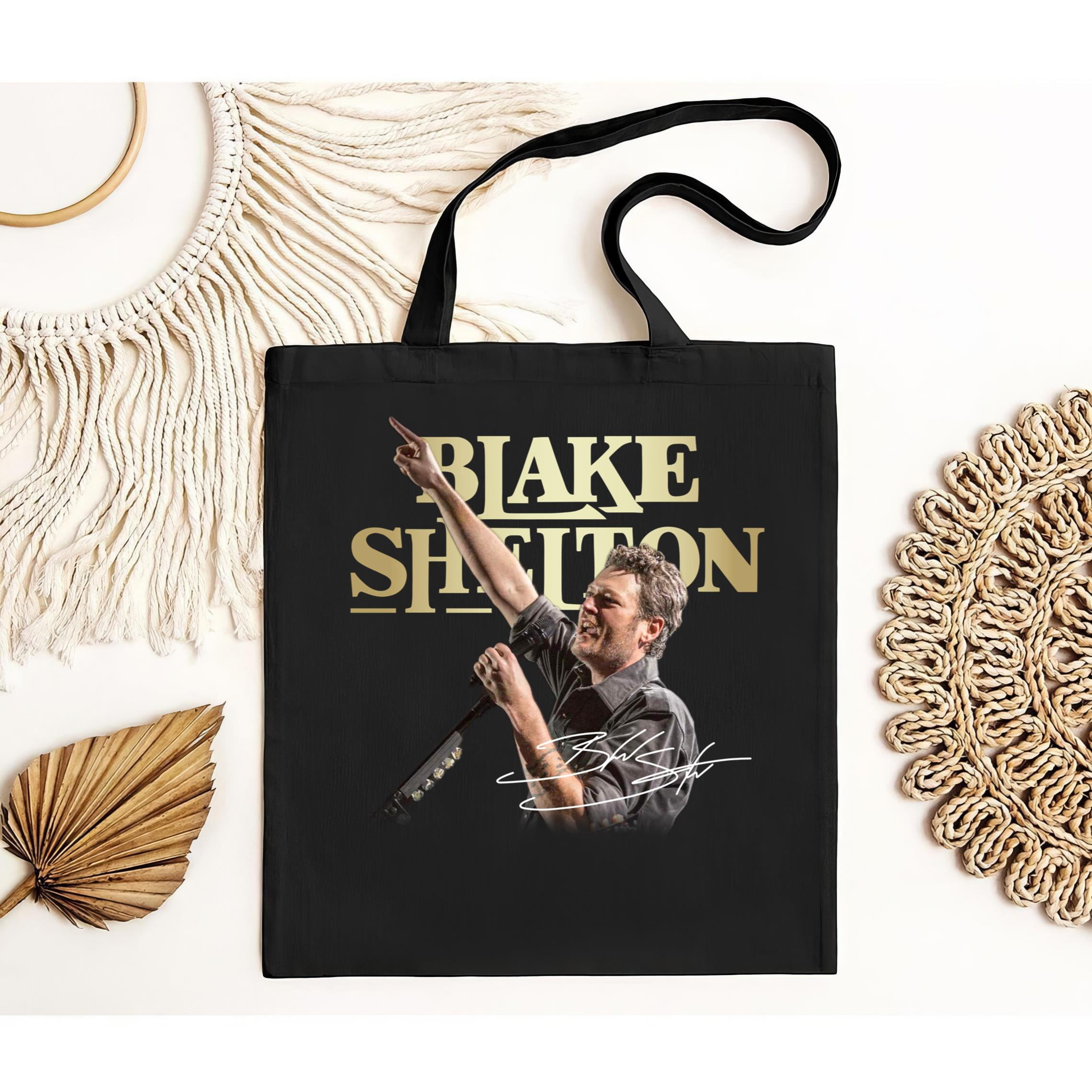vintage Graphic Blake Shelton The Honky Tonk 2024 Tour Tote Bag, Blake ...