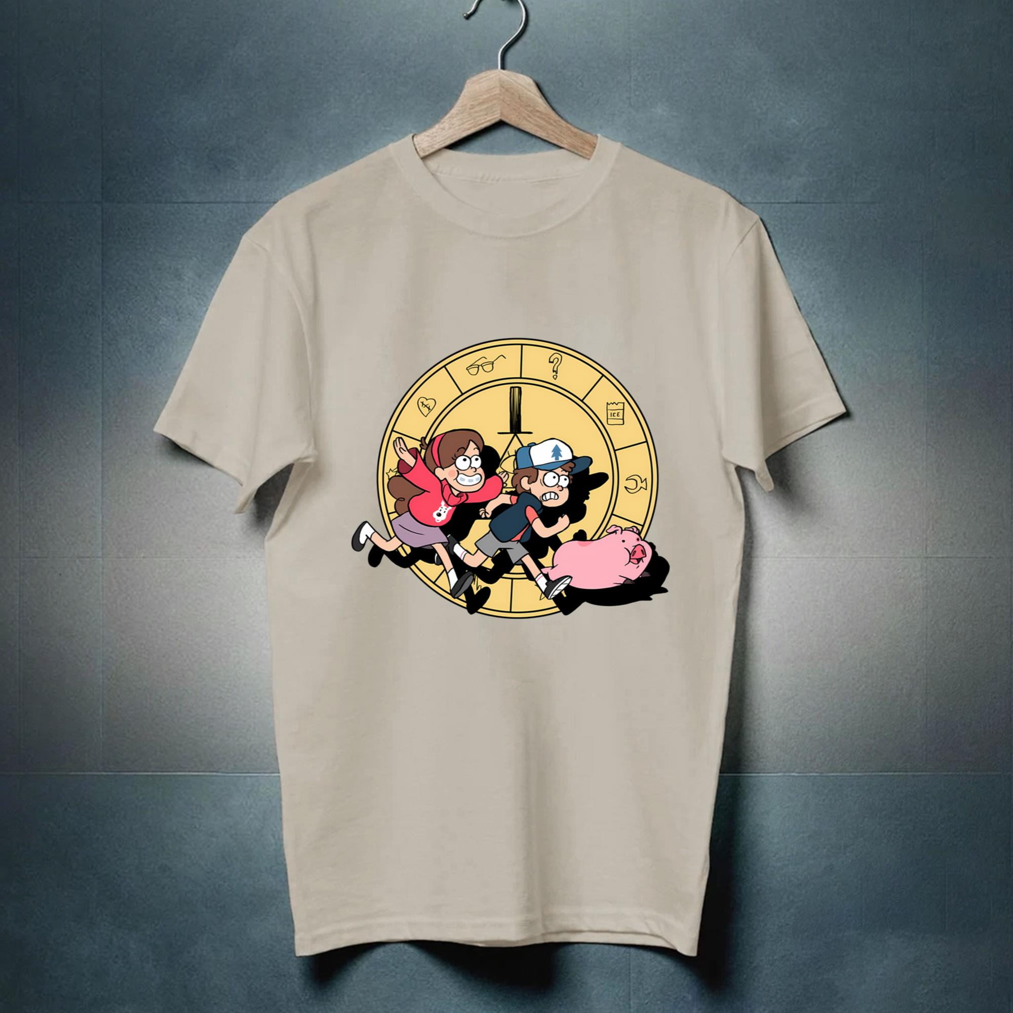 vintage Gravity Falls T Shirt Men's Short Sleeve Tee-TH24760 - Walmart.com