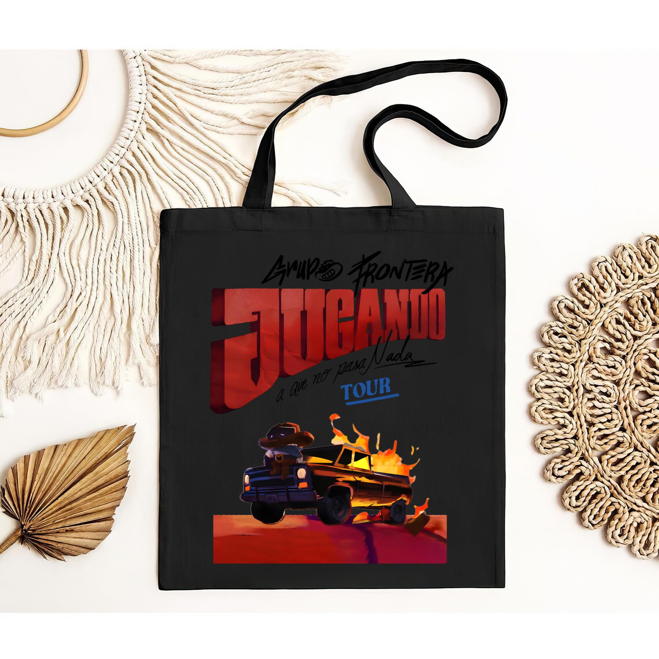 vintage Grupo Frontera - Jugando a Que No Pasa Nada Tour 2024 Bag ...
