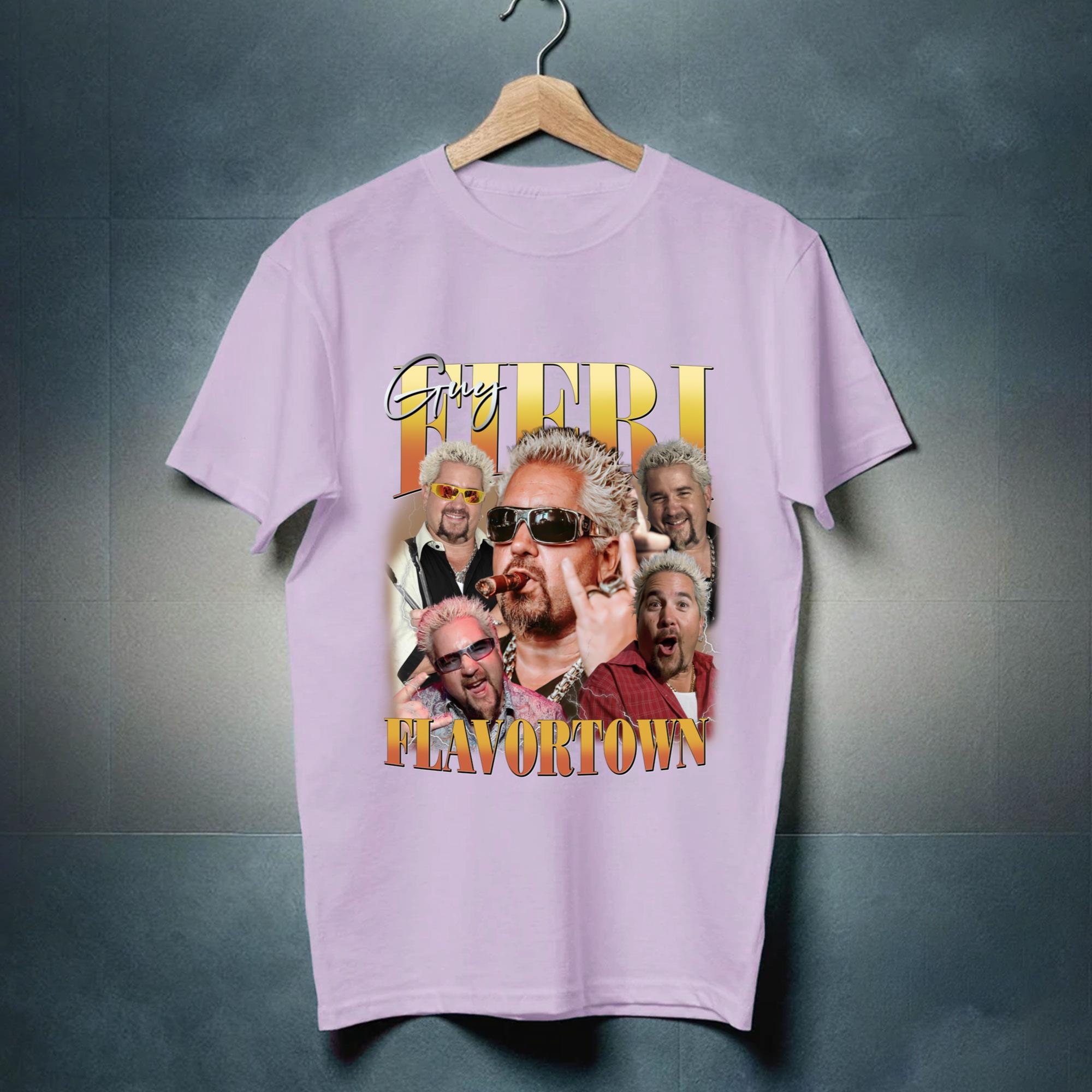 vintage Guy Fieri Merch Jump Chef Parody T-shirt-TH24957 - Walmart.com