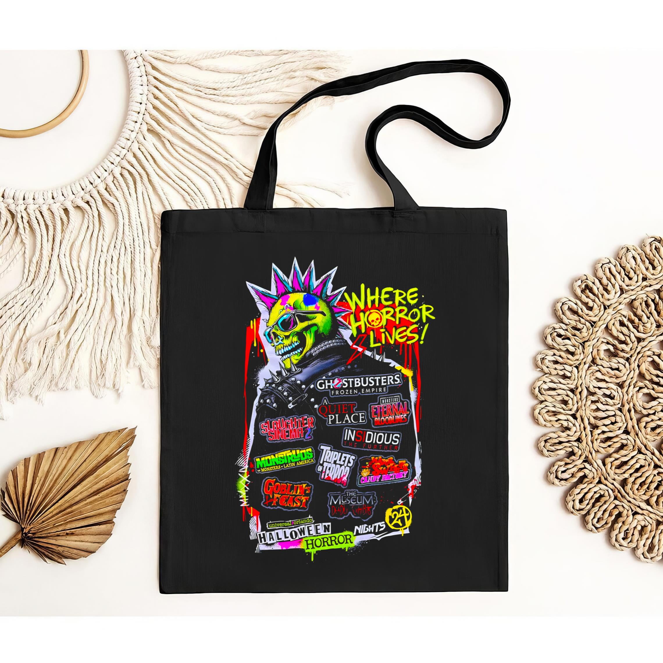 vintage Halloween Horror Nights 2024 HHN33 House Lineup Bag Universal ...