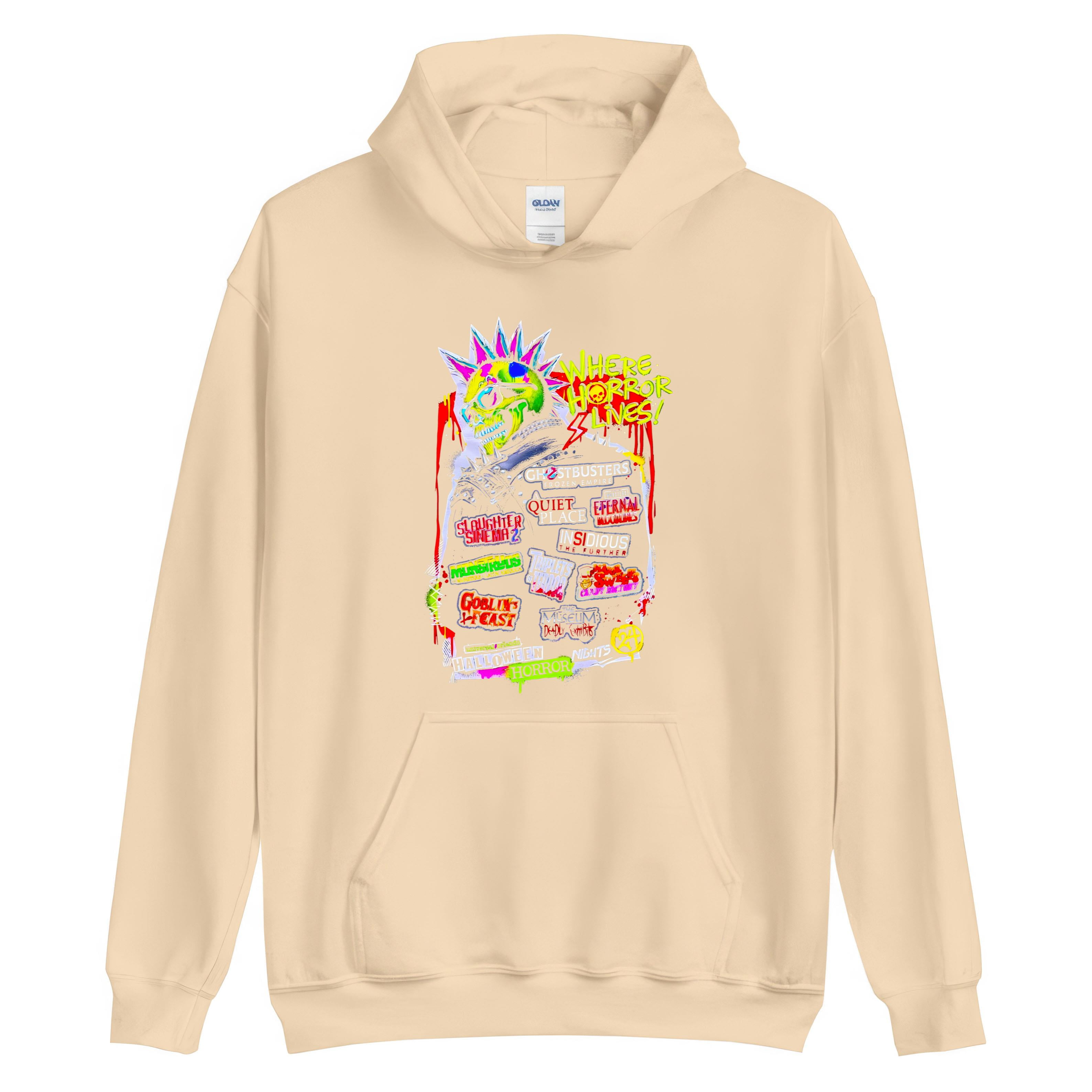 vintage Halloween Horror Nights 2024 HHN33 House Lineup Shirt Universal ...