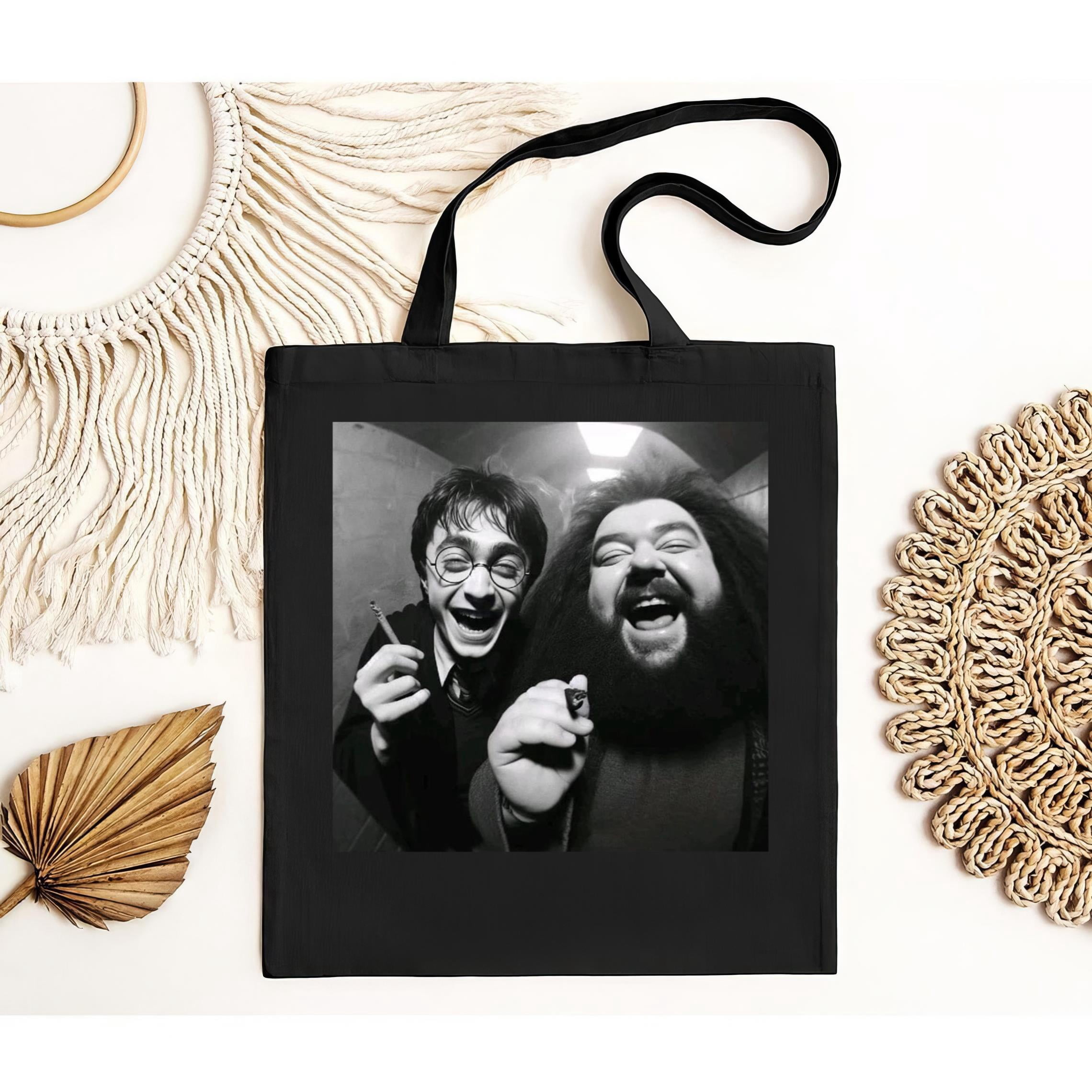 vintage Harry Potter and Hagrid trip after party, Harry Potter -Bag ...