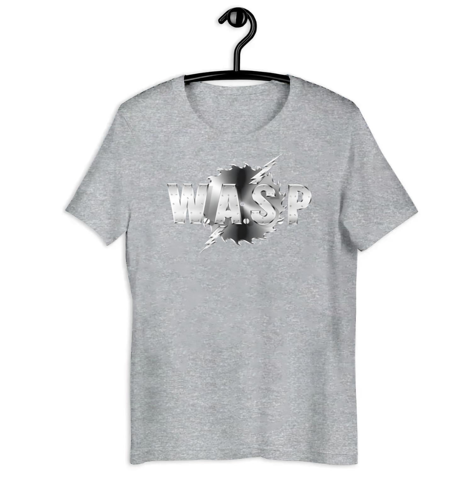 vintage Heavy Metal Band WASP Graphic Shirt, WASP Band Logo 90s Vintage ...