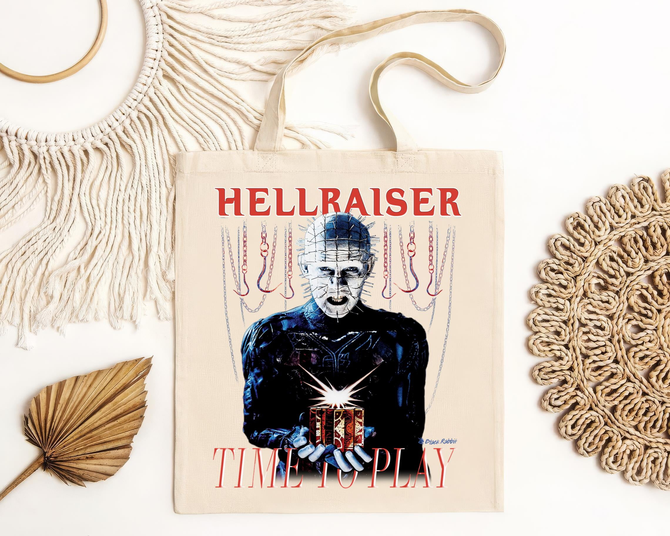 vintage Hellraiser Pinhead Time To Play Classic Tote Bag-TH41555 ...