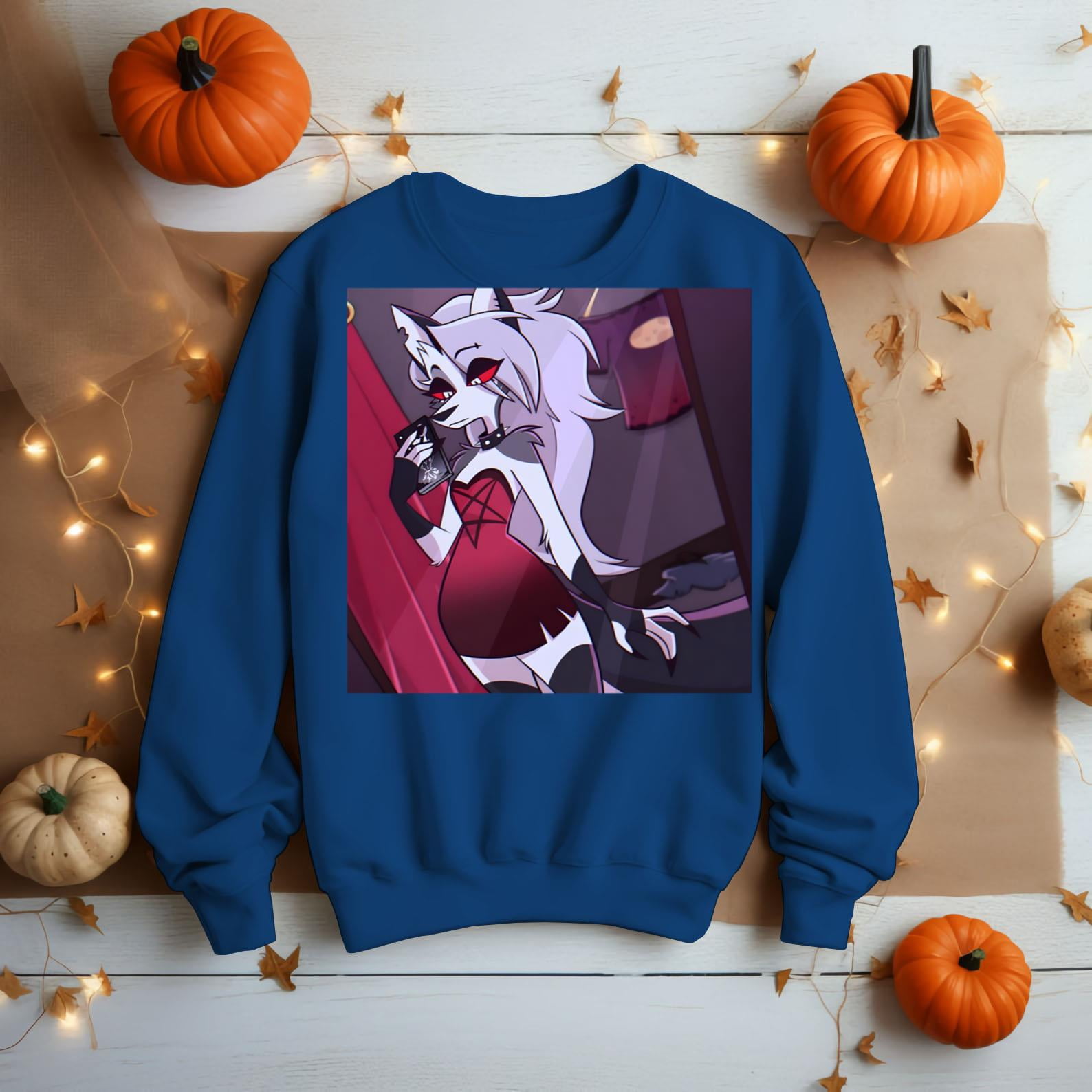 vintage Helluva Boss Loona Bloodhound Blitzo Moxxie Stolas Unisex ...