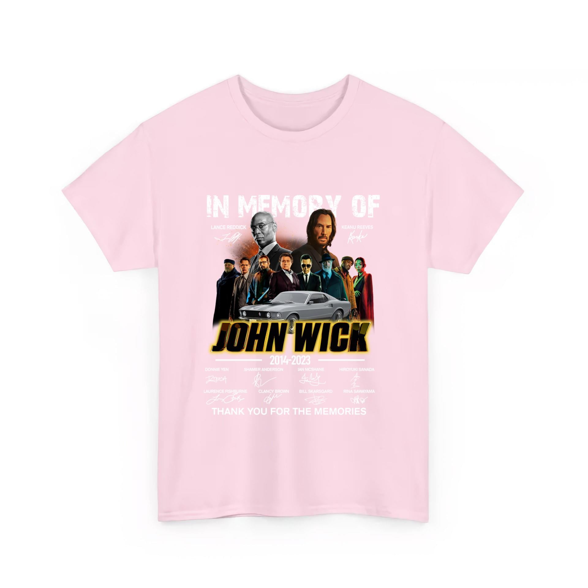 vintage In Memory Of John Wick Shirt Fan Of John Wick Keanu Reeves ...