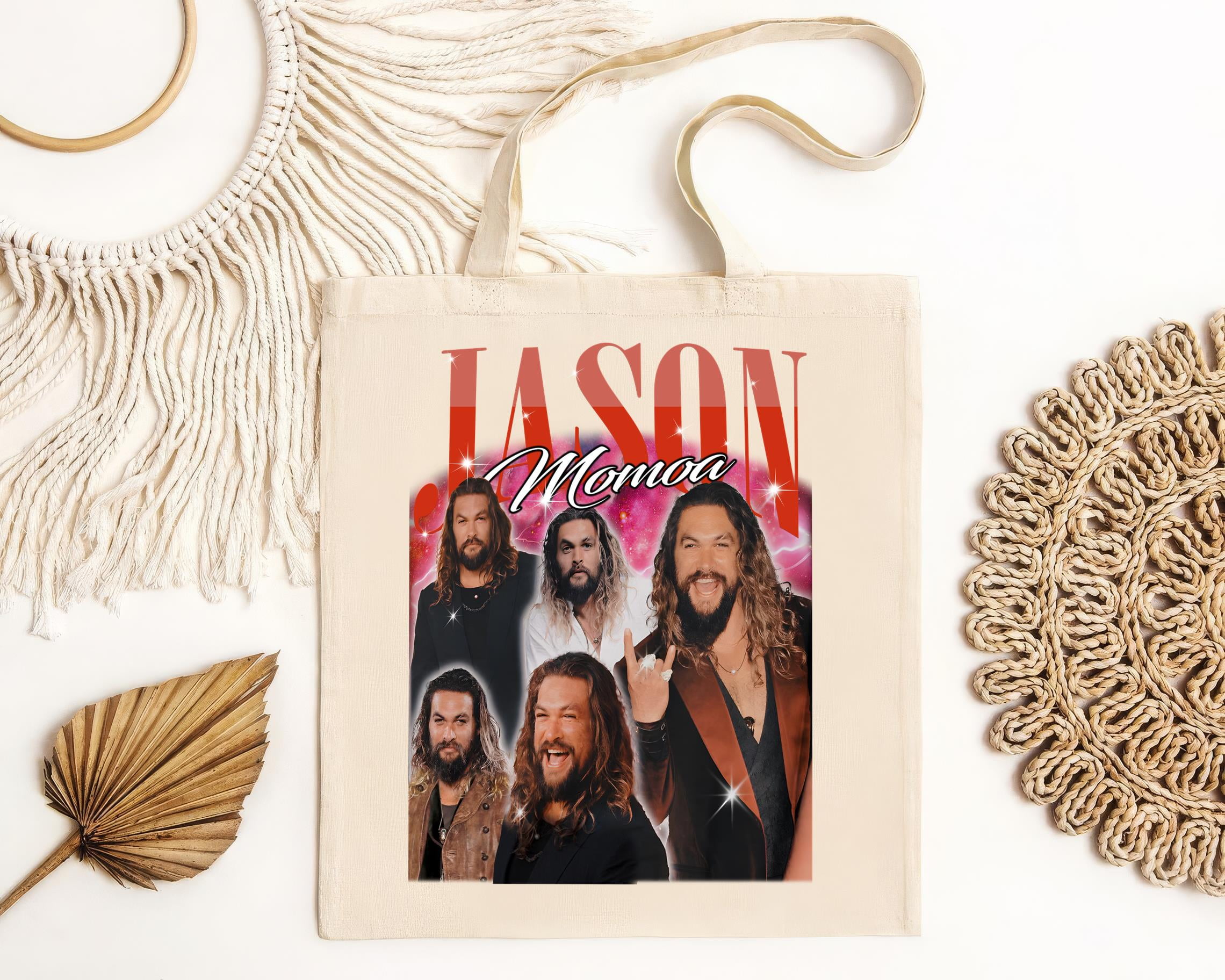 vintage JASON MOMOA Vintage Bag, Jason Momoa Homage TBag, Jason Momoa ...