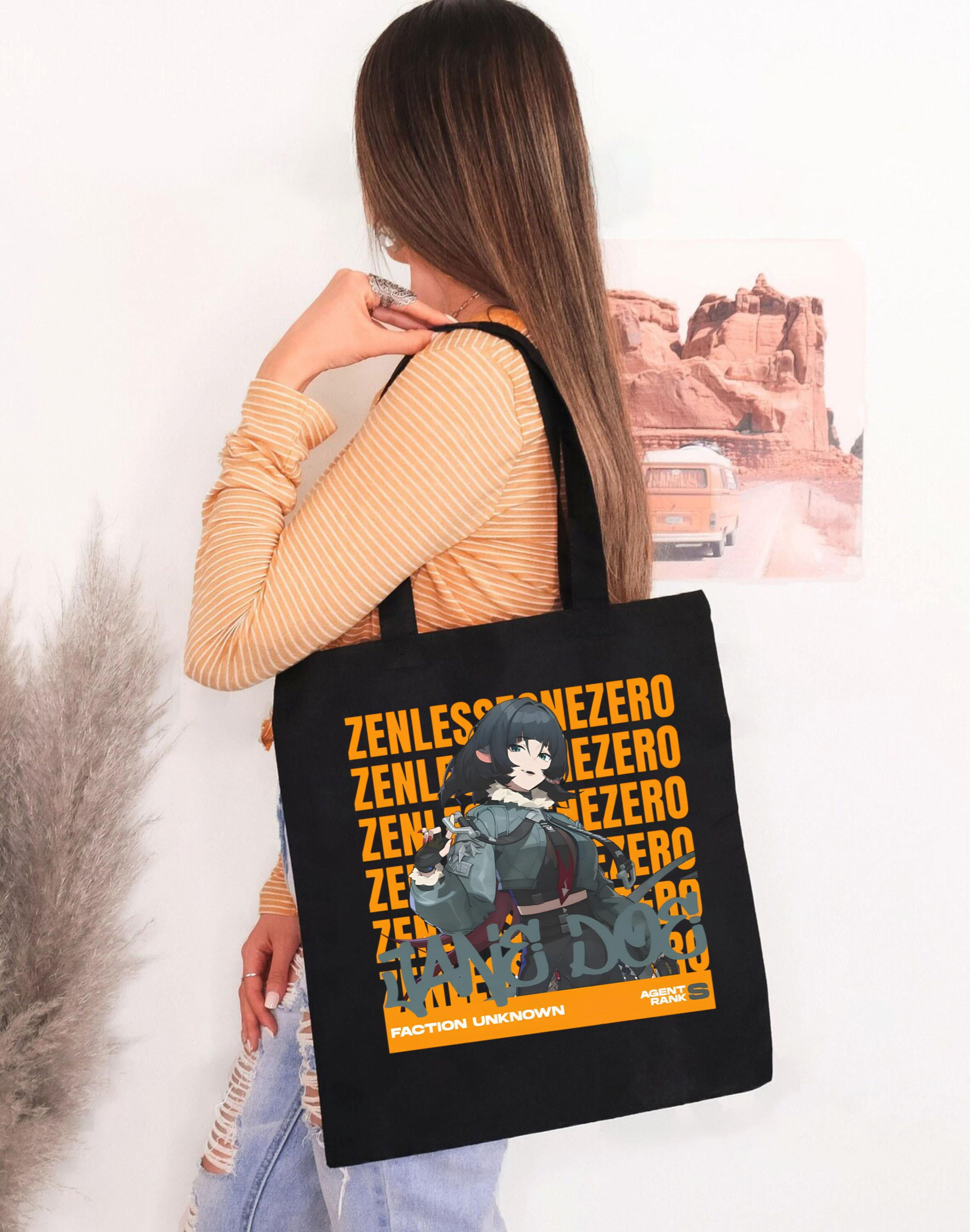 vintage Jane Doe Zenless Zone Zero Bag ZZZ Gacha Game Merch Fan Bag ...