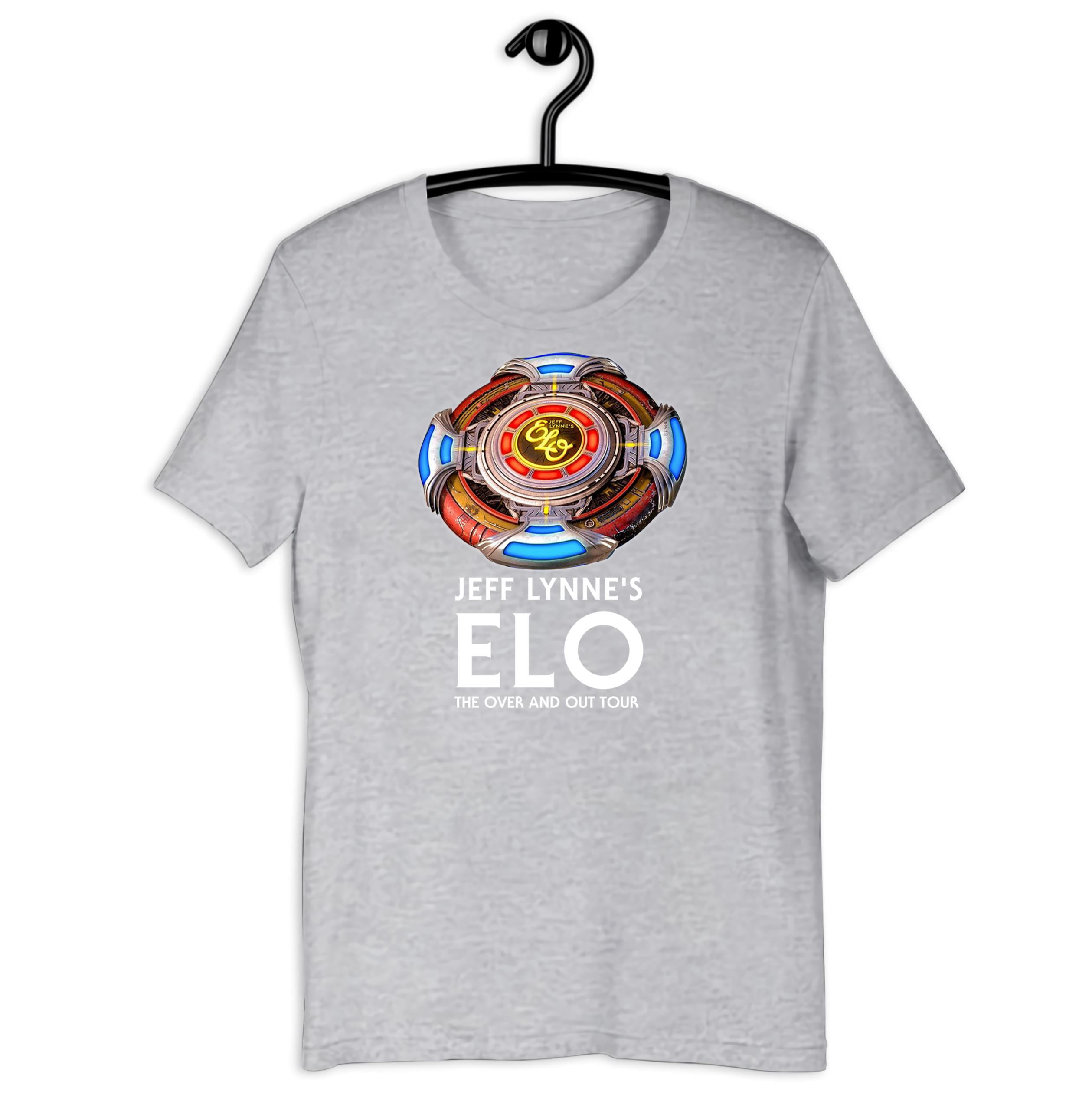 vintage Jeff Lynne's ELO Over and Out FINAL Tour 2024 Shirt, Jeff Lynne ...