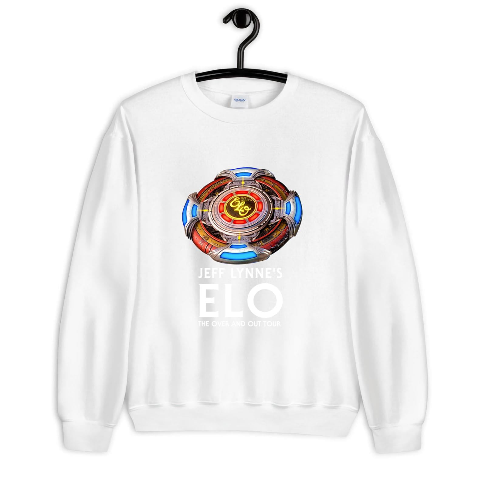 vintage Jeff Lynne's ELO - The Over and Out Tour 2024 Shirt, Jeff Lynne ...