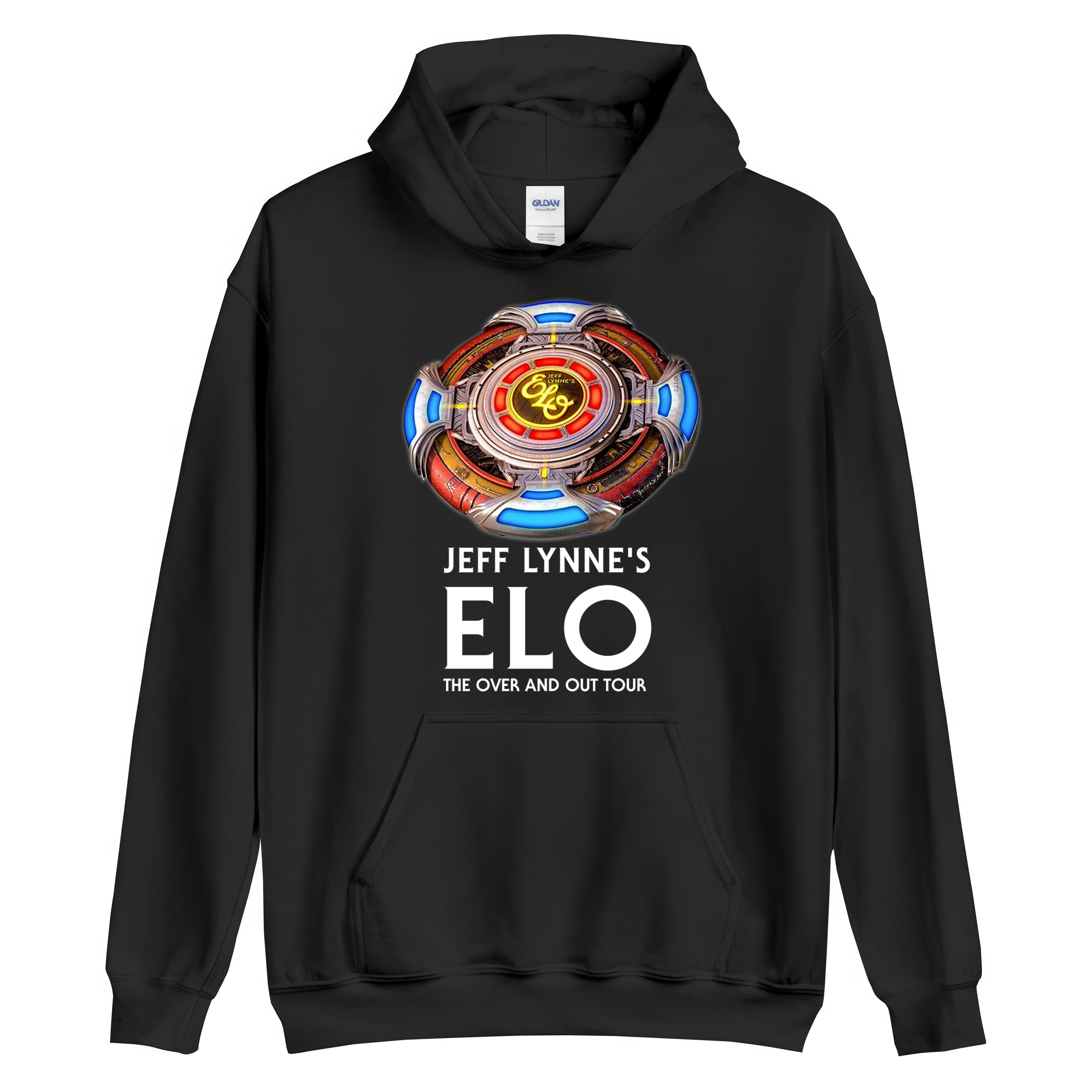 vintage Jeff Lynne's ELO - The Over and Out Tour 2024 Shirt, Jeff Lynne ...