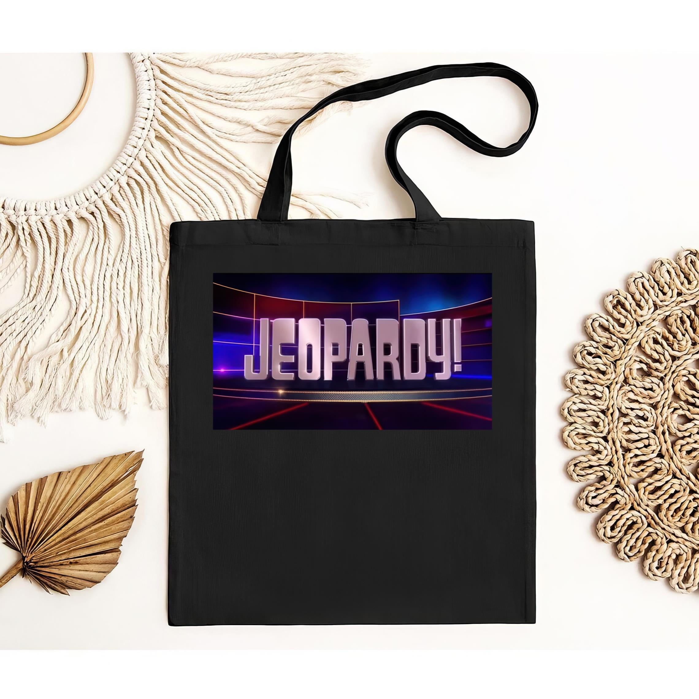 vintage Jeopardy Logo Tv Game Show Trivia Classic Alex Trebek T Bag ...