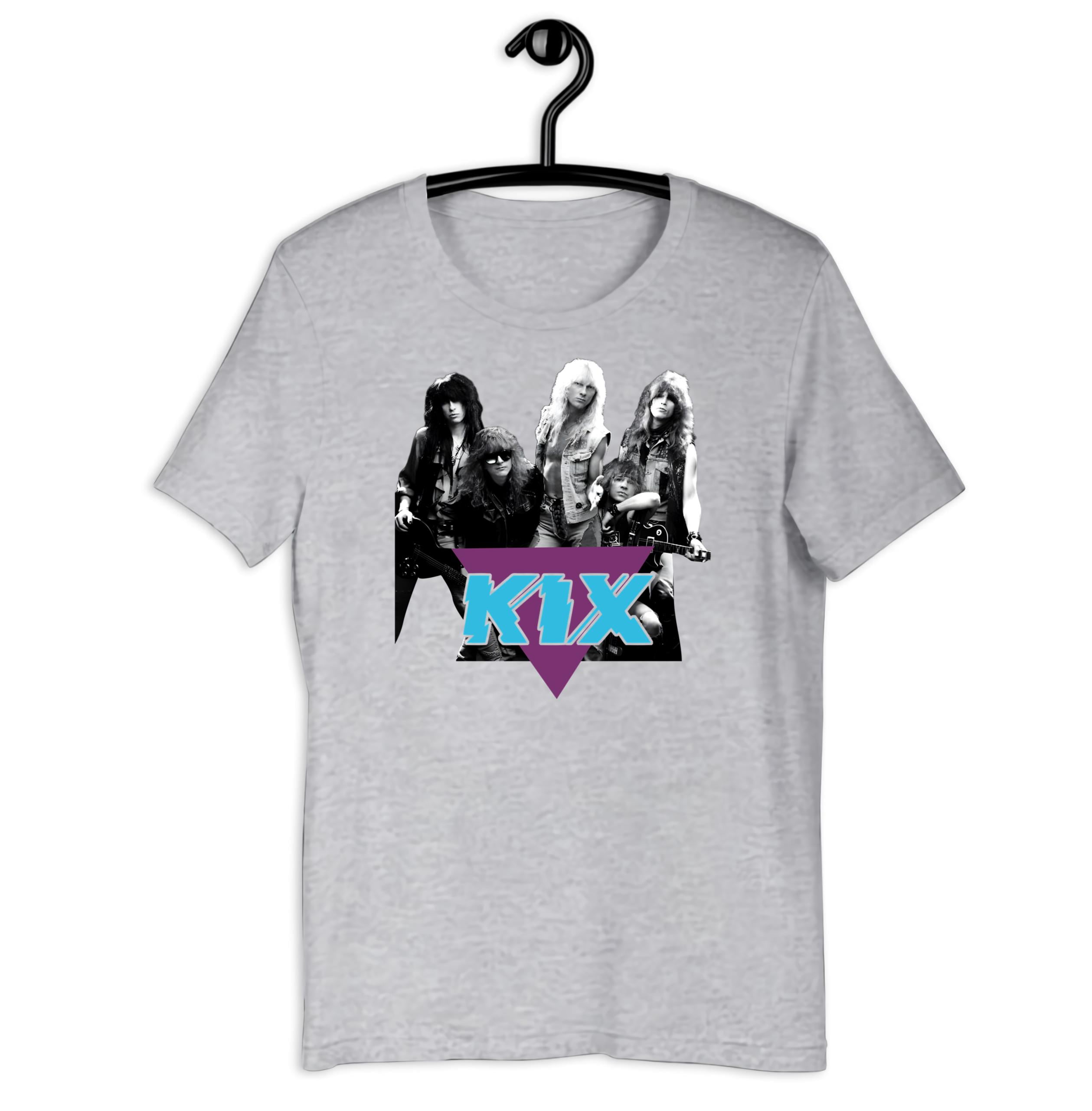 vintage KIX Band T-Shirt, Kix Blow My Fuse Tour 1989, 80-90s Hard Rock ...