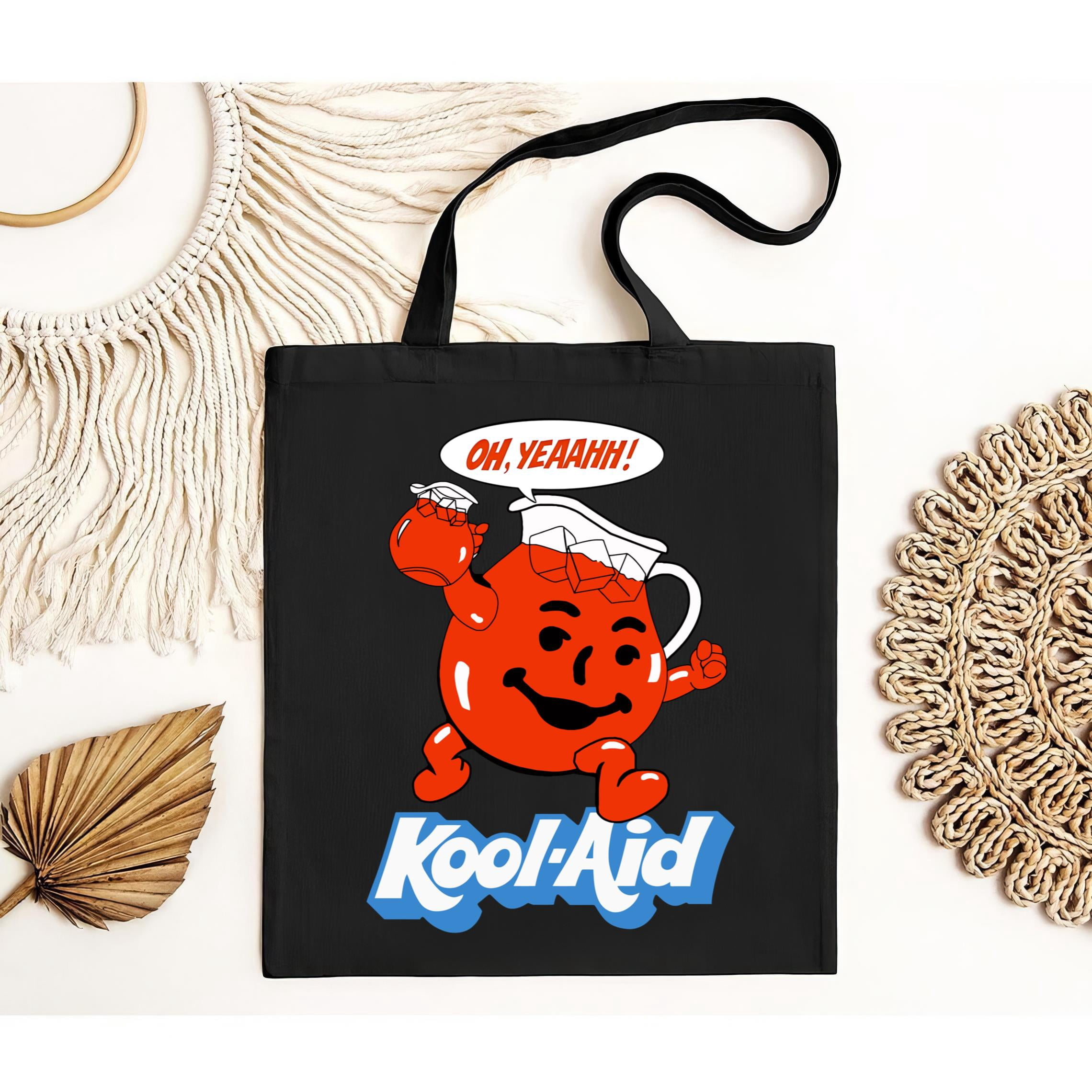 vintage Kool Aid Man Oh Yeah Tropical Fruit Punch Men's Black T-Bag S ...