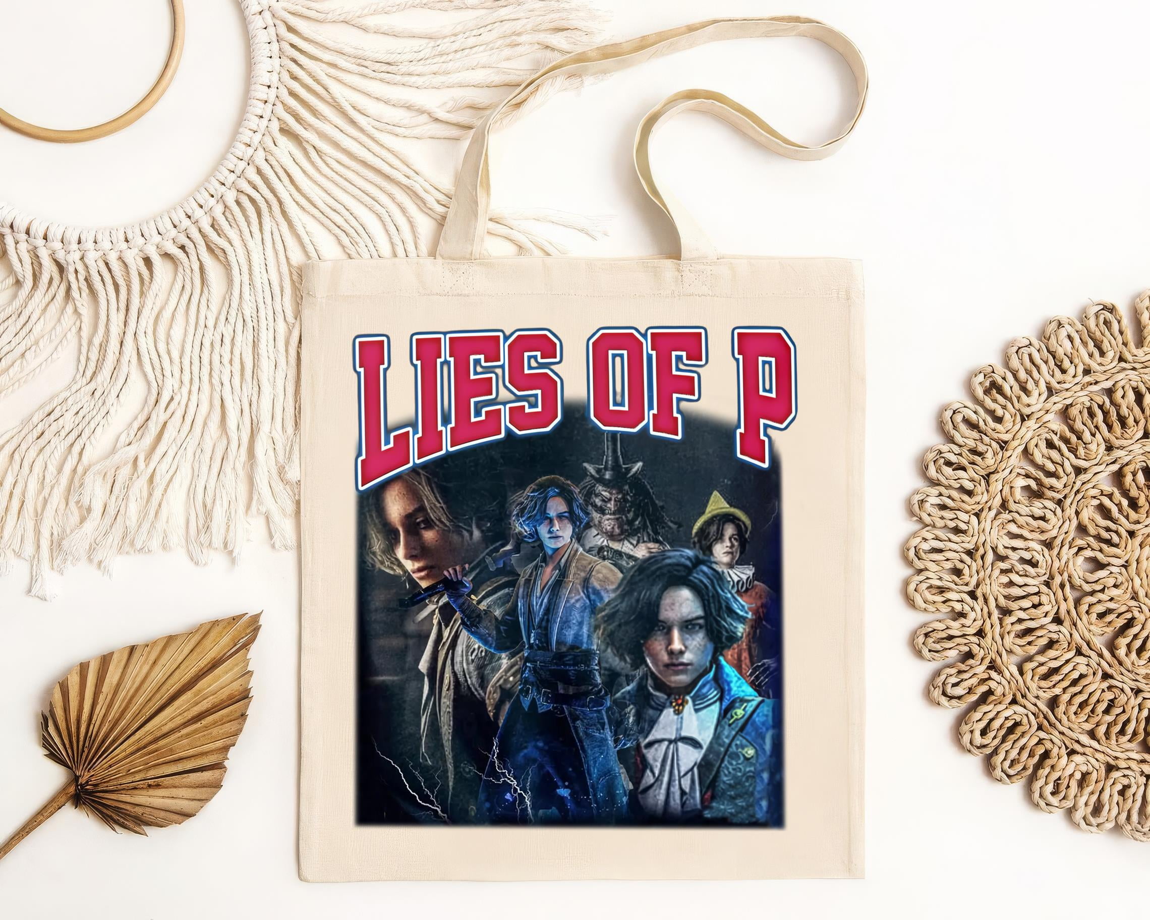 vintage Lies of P bootleg Bag, Lies of P Game 2023 for Fan, Video Game Lies of P tBag , Game ...