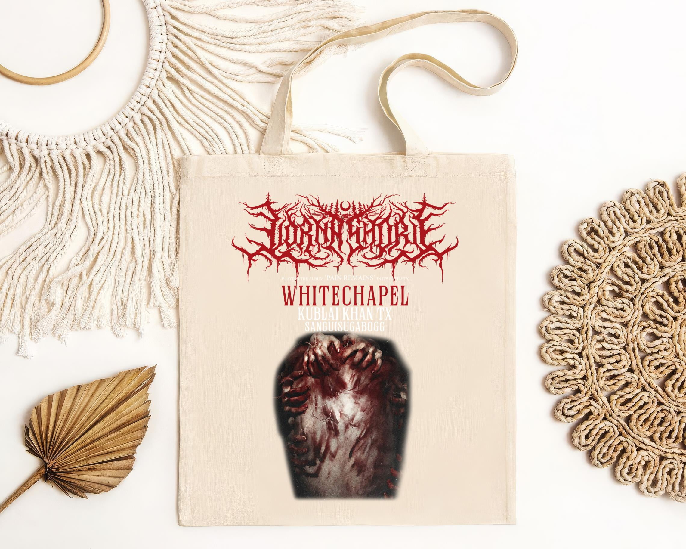 vintage Lorna Shore Fall Tour 2024 Bag, Lorna Shore Band Fan Bag, Lorna Shore 2024 Concert Bag ...