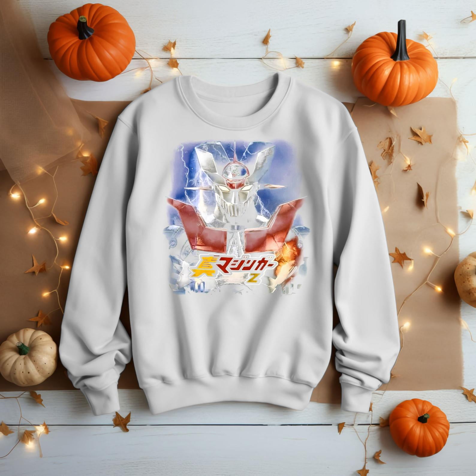 vintage MAZINGER Z T-Shirt RARE Manga Anime Tranzor Great Super Robot ...