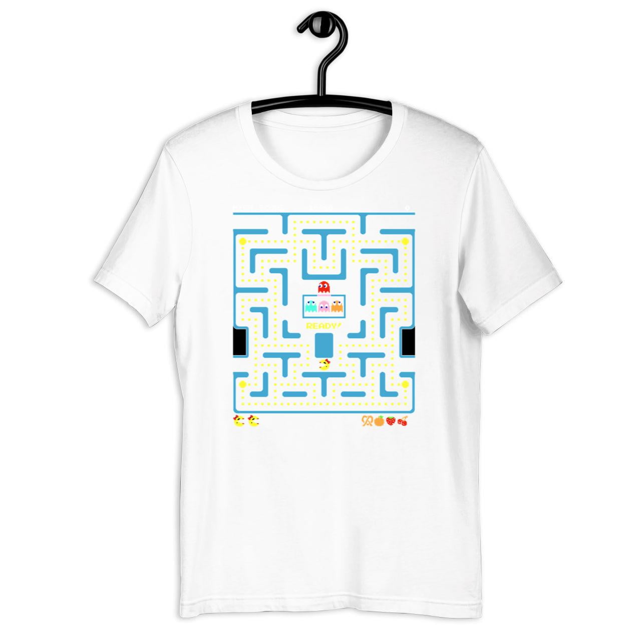 vintage MS. PAC MAN T-shirt Vintage Aesthetic Video Game Tee 1980s ...