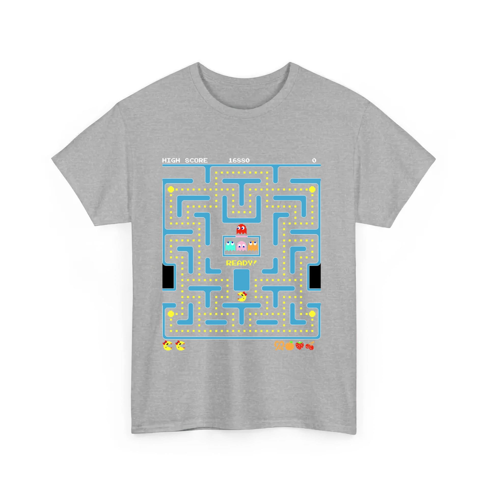 vintage MS. PAC MAN T-shirt Vintage Aesthetic Video Game Tee 1980s ...