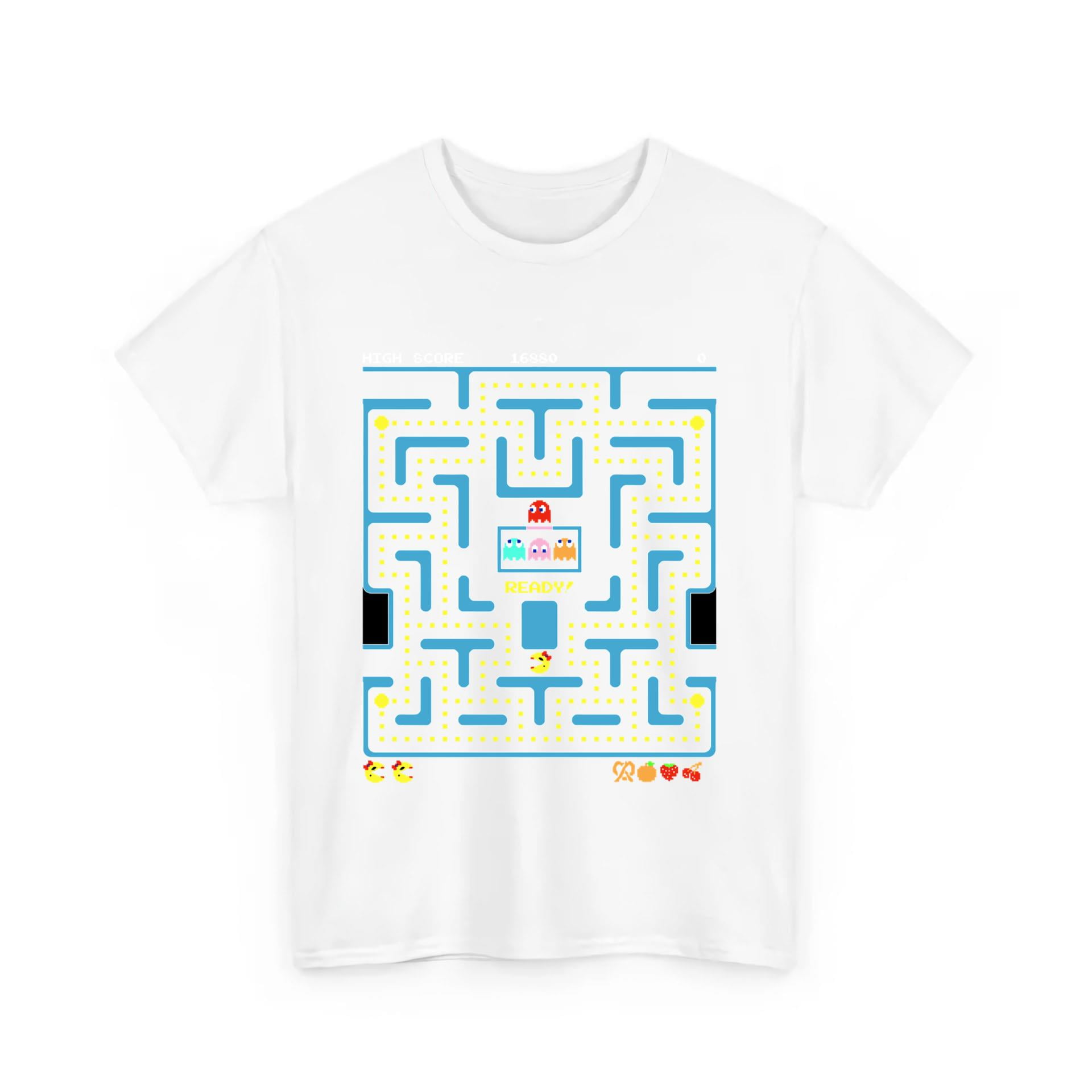 vintage MS. PAC MAN T-shirt Vintage Aesthetic Video Game Tee 1980s ...