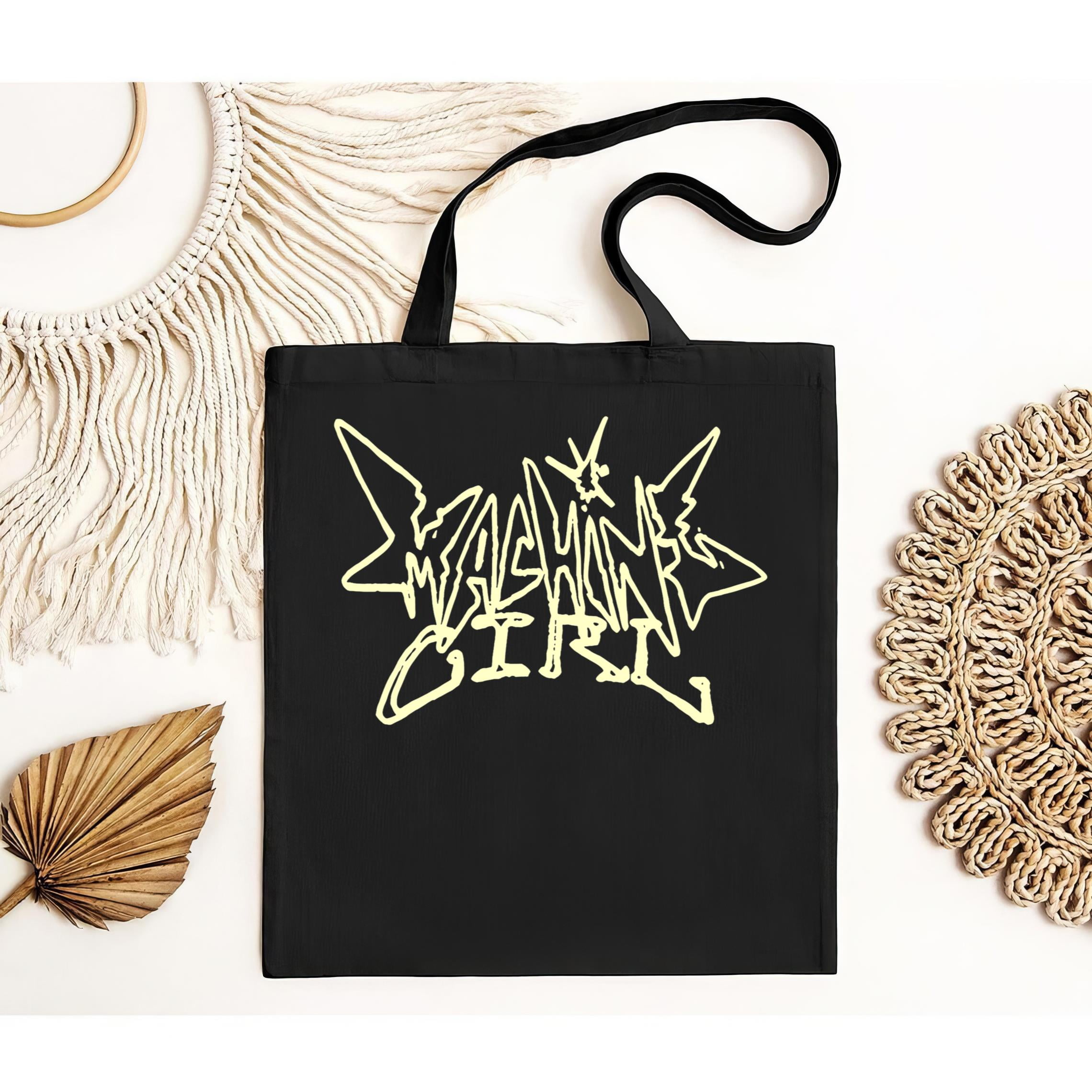 vintage Machine Girl Super Freq Logo T-Bags-TH42305 - Walmart.com