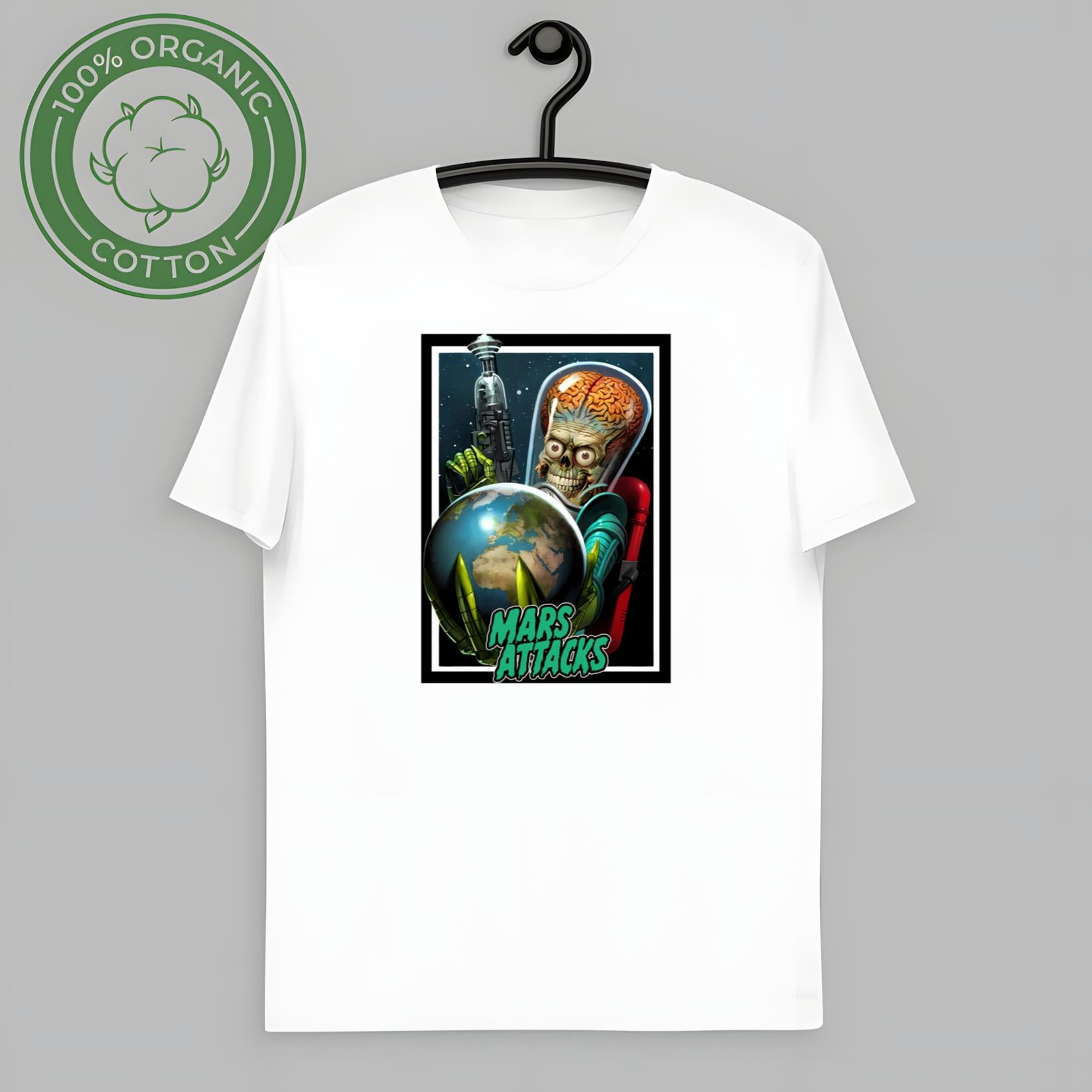 vintage Mars attacks T-shirt Alien Movie Film 90s Retro Cool Funny ...
