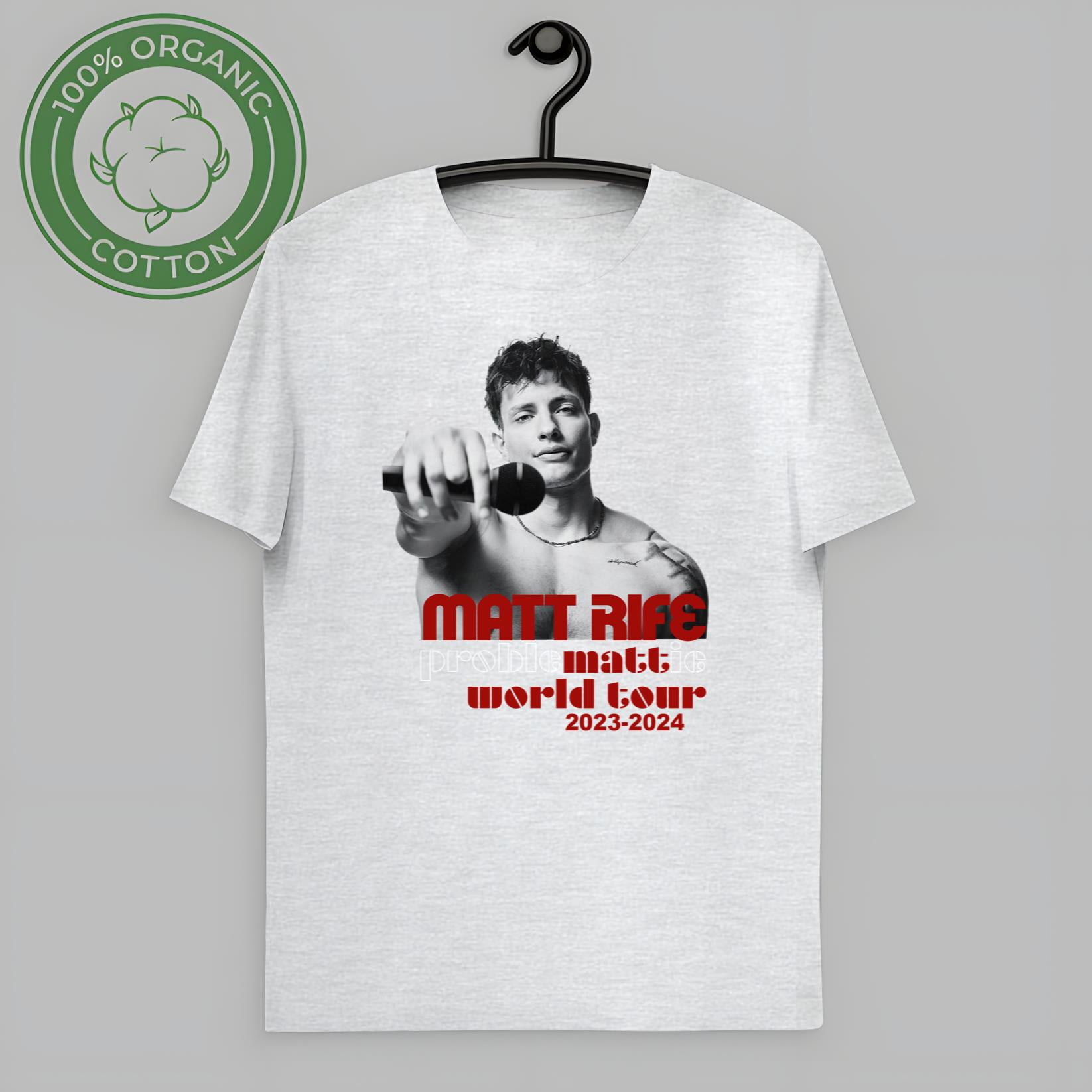 vintage Matt Rife Problematic World Tour Tee - 2023-2024 Limited Edition Unisex All Size-TH45864 ...