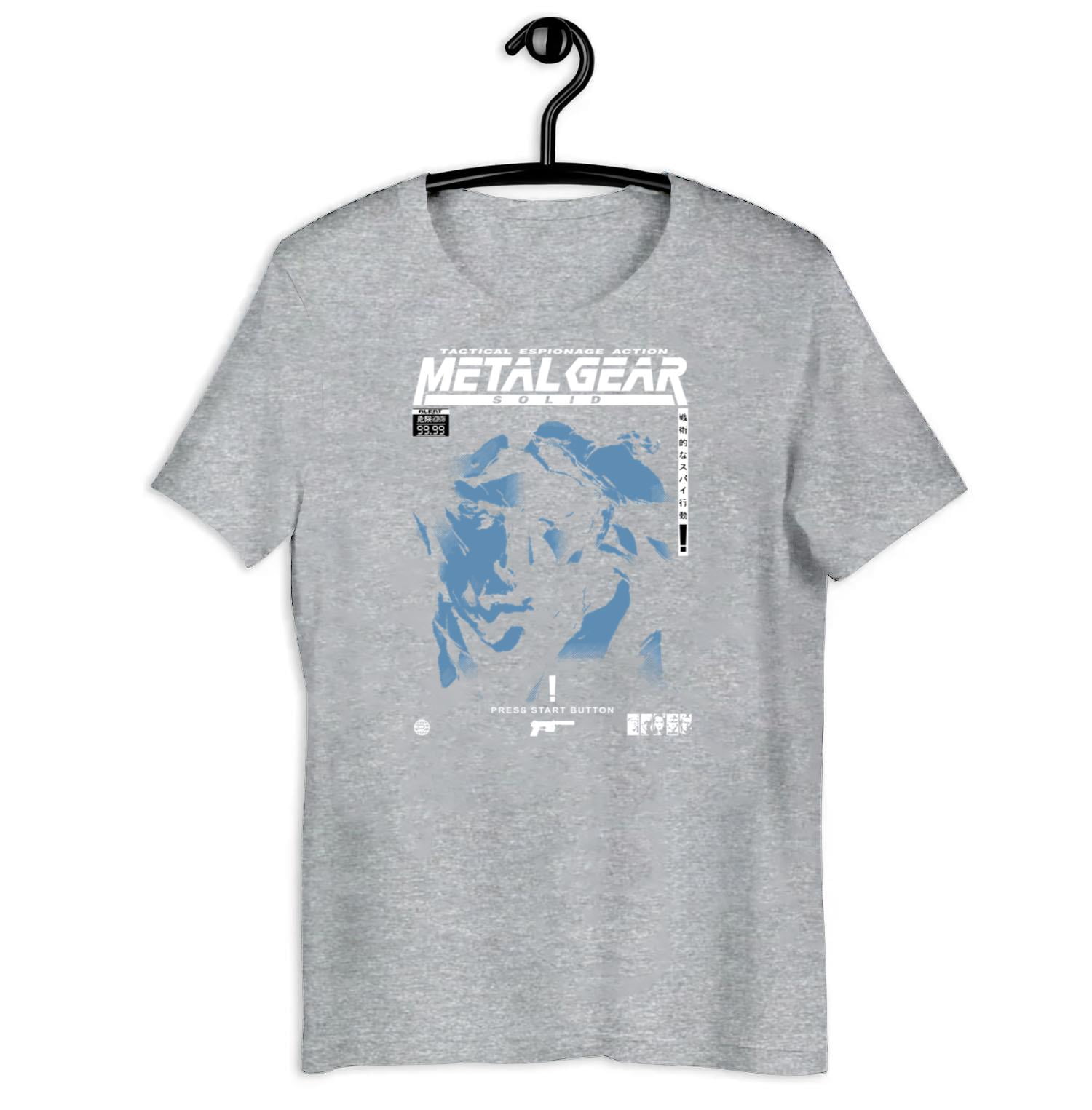 vintage Metal Gear Solid 1 Tactical Espionage Action Solid Snake Unisex ...