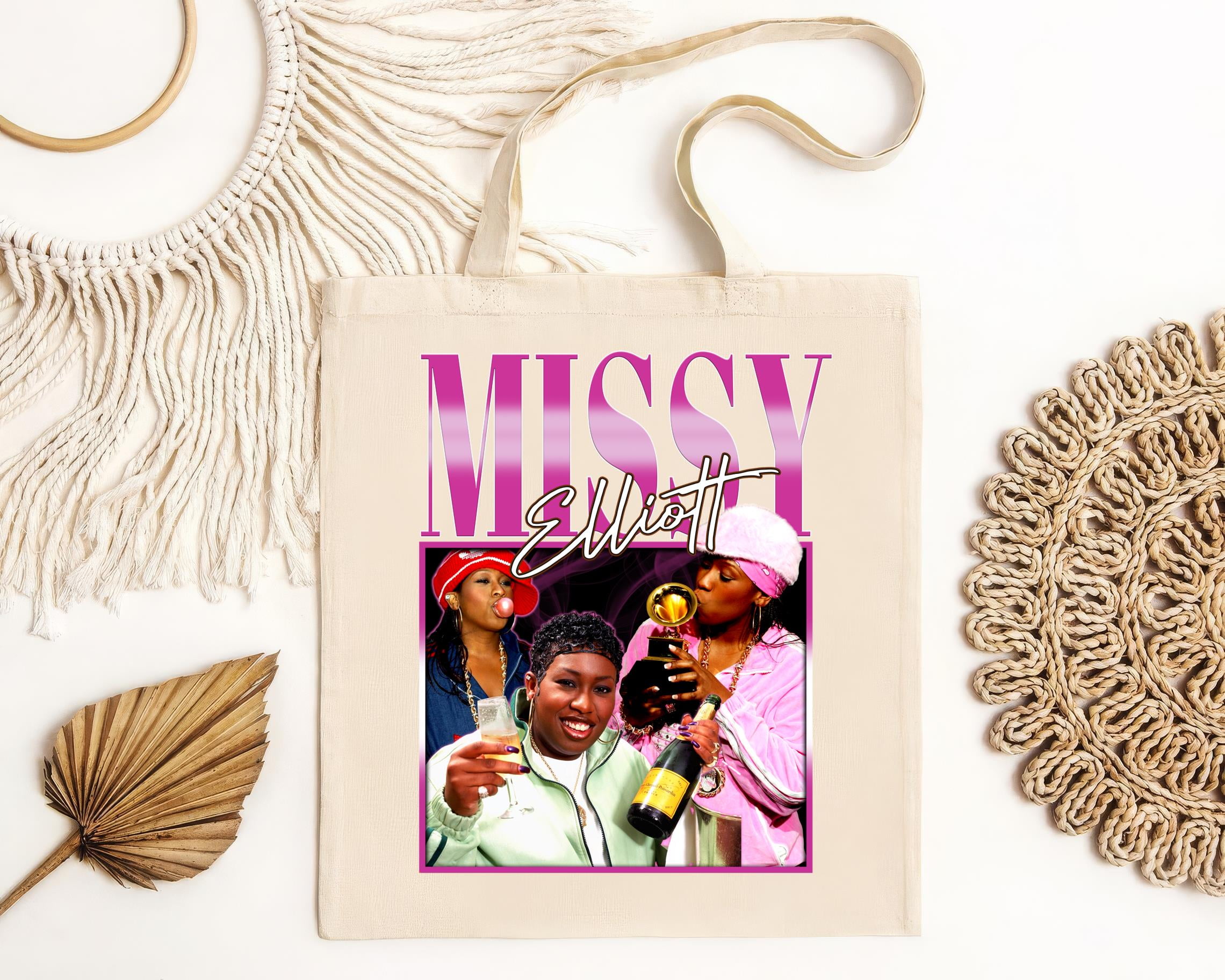 vintage Missy Elliot Vintage Bag Missy Elliot Homage TBag Missy Elliot ...