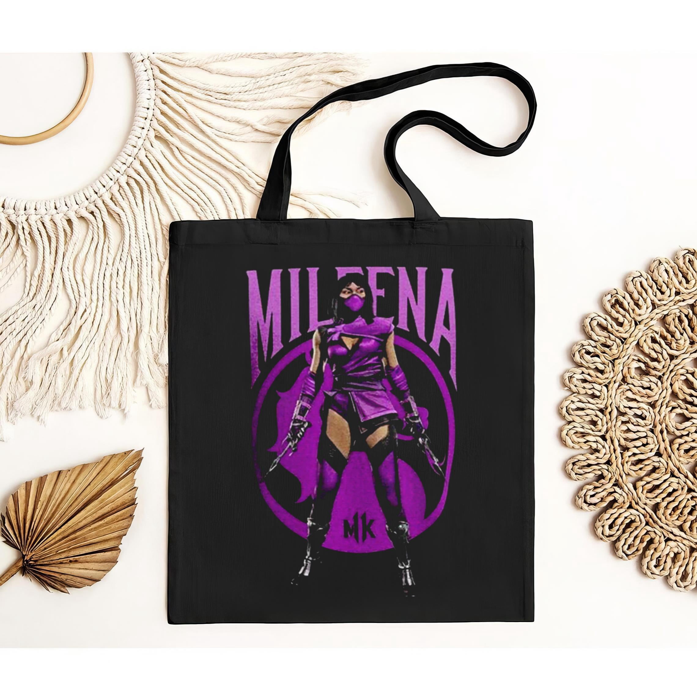 vintage Mortal Kombat Mileena Tote Bag, Mileena Bag Fan Gifts, Mortal ...