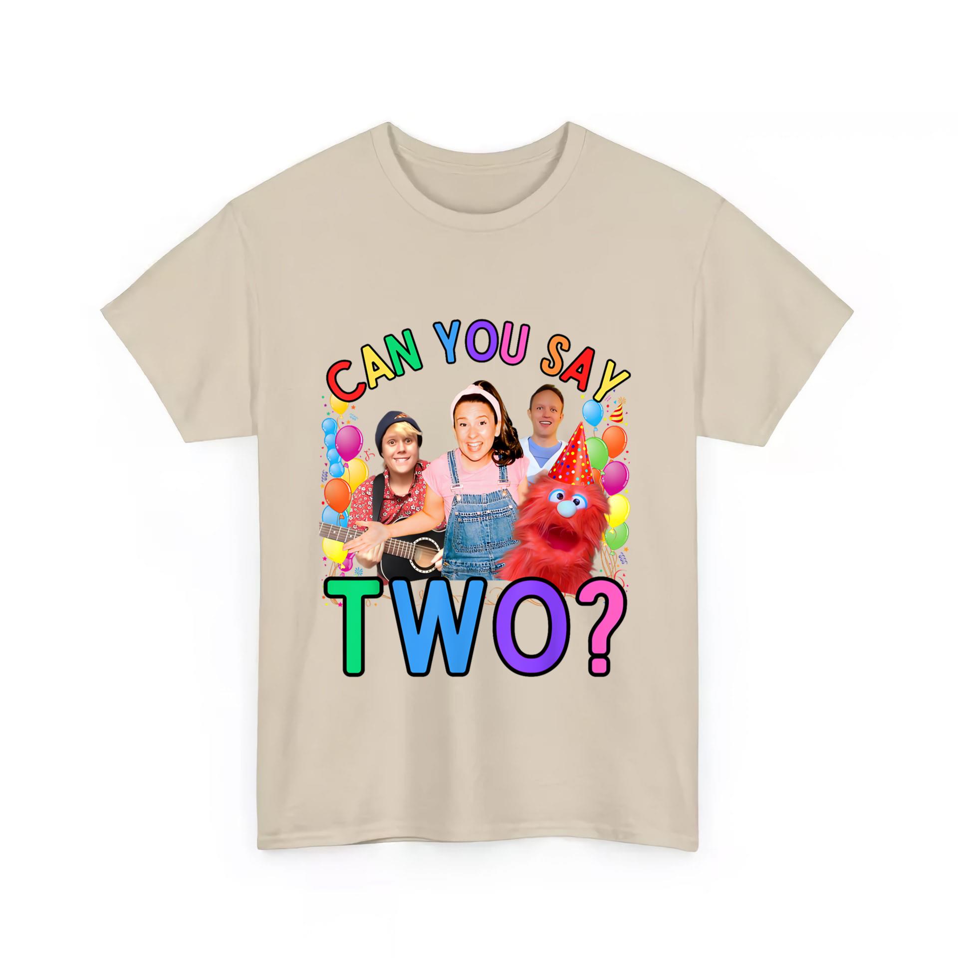 vintage Ms. Rachel Birthday Shirt Can You Say Two® T-Shirt-TH28799 ...
