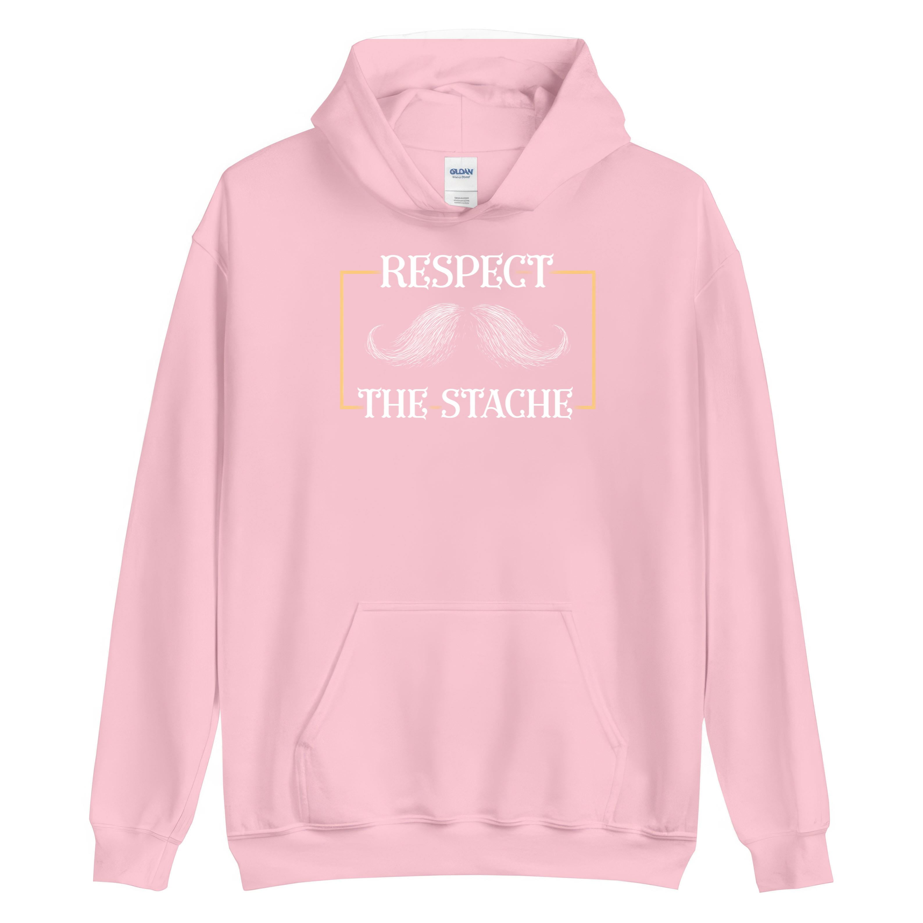 vintage Mustache Man T-Shirt - Respect The Stache Retro Vintage ...