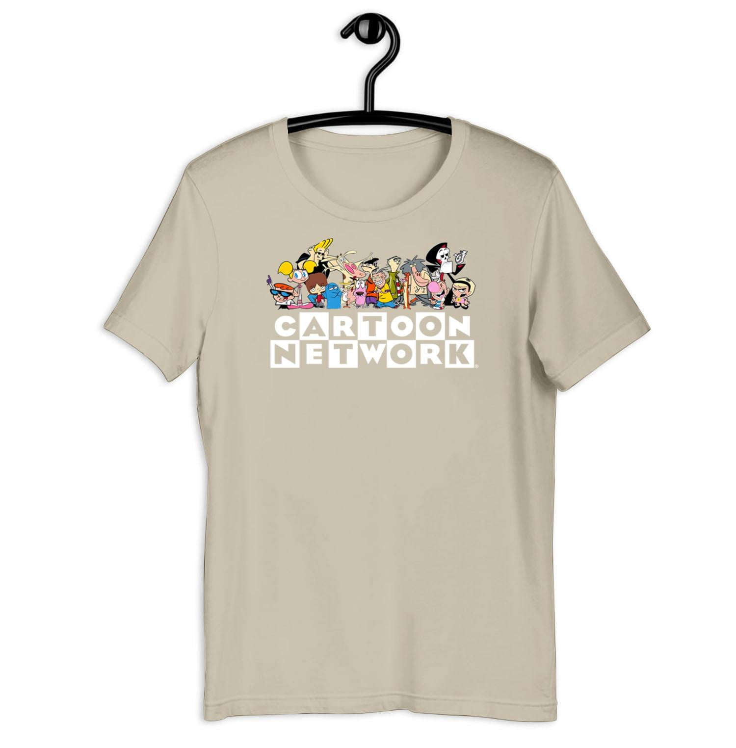 vintage New Cartoon Network 90s Character Squad Men's Vintage Retro T ...