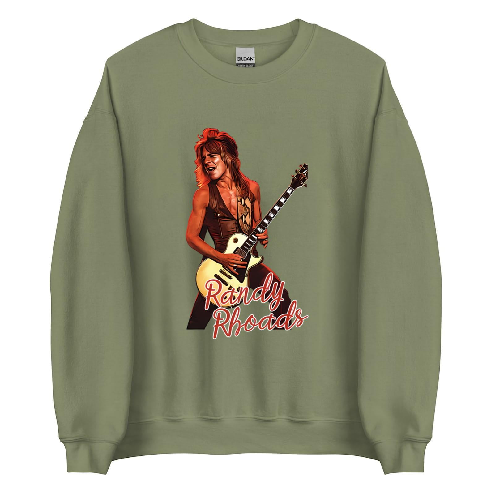 vintage New Rare Randy Rhoads World Tour Gift Family Cotton Black T ...