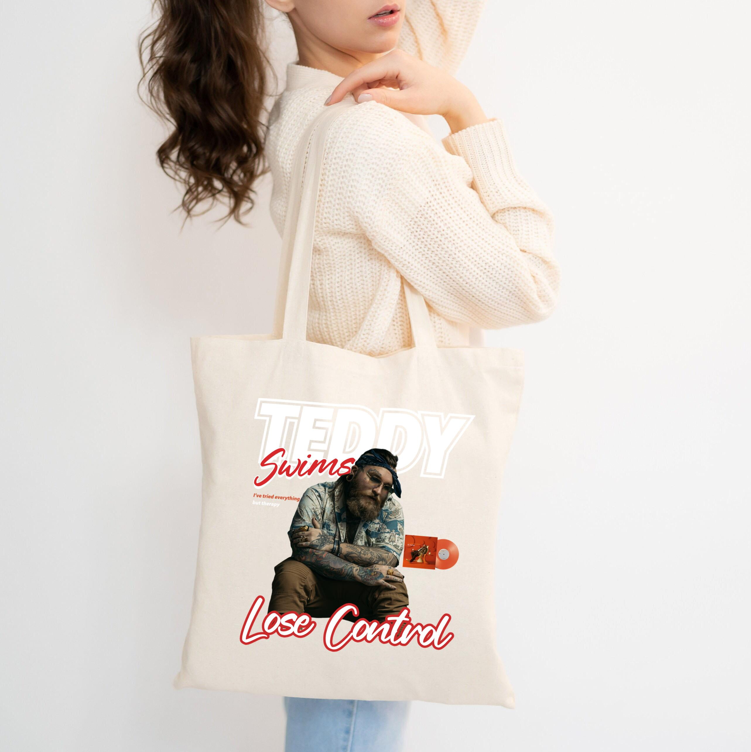 vintage New Teddy Swims lose control Gift For Fans S- Bag-TH36771 ...