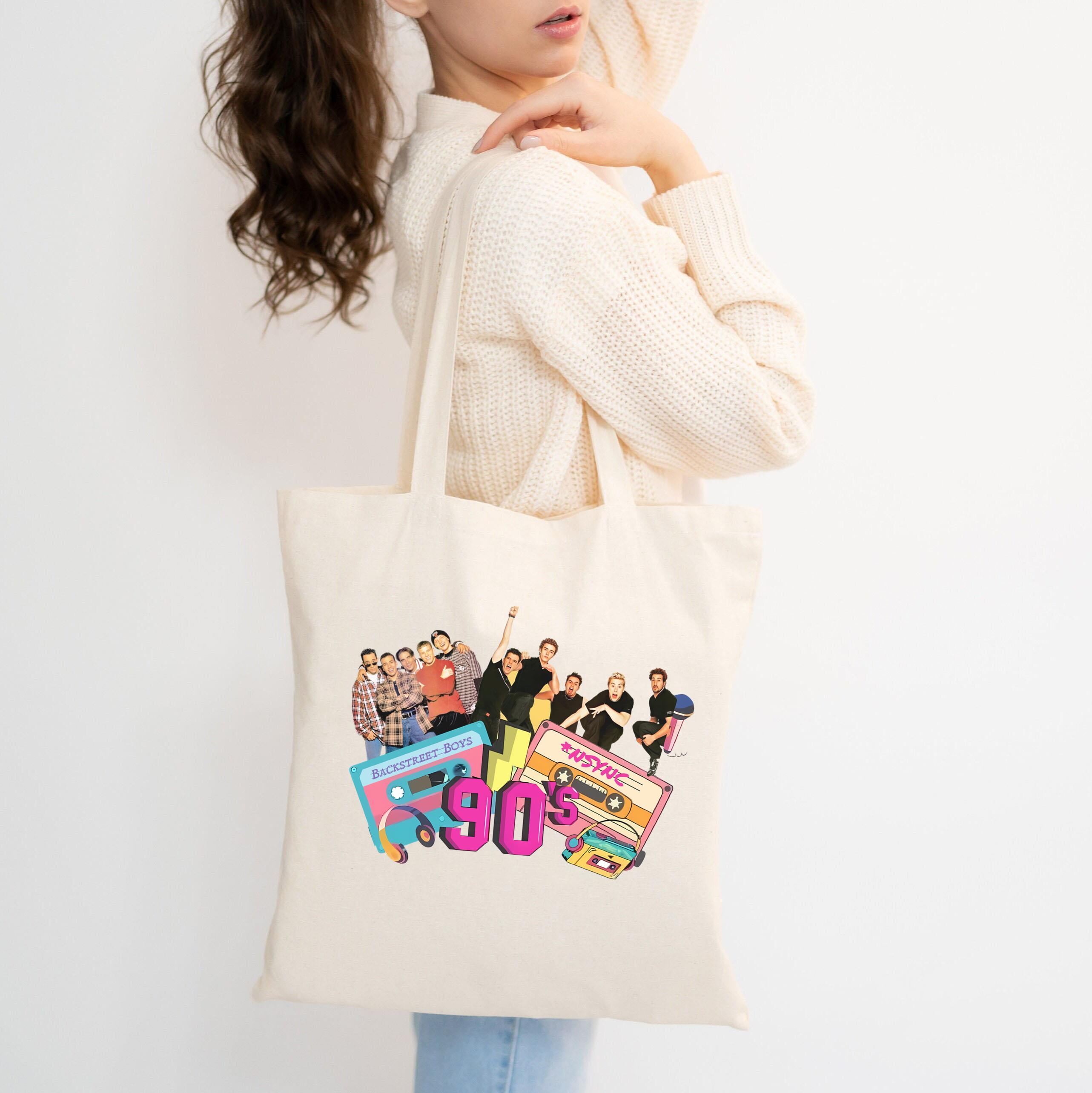 vintage Nsync Bag Boy Bands Bag Raised On 90s Boy Band Bag Gift For ...