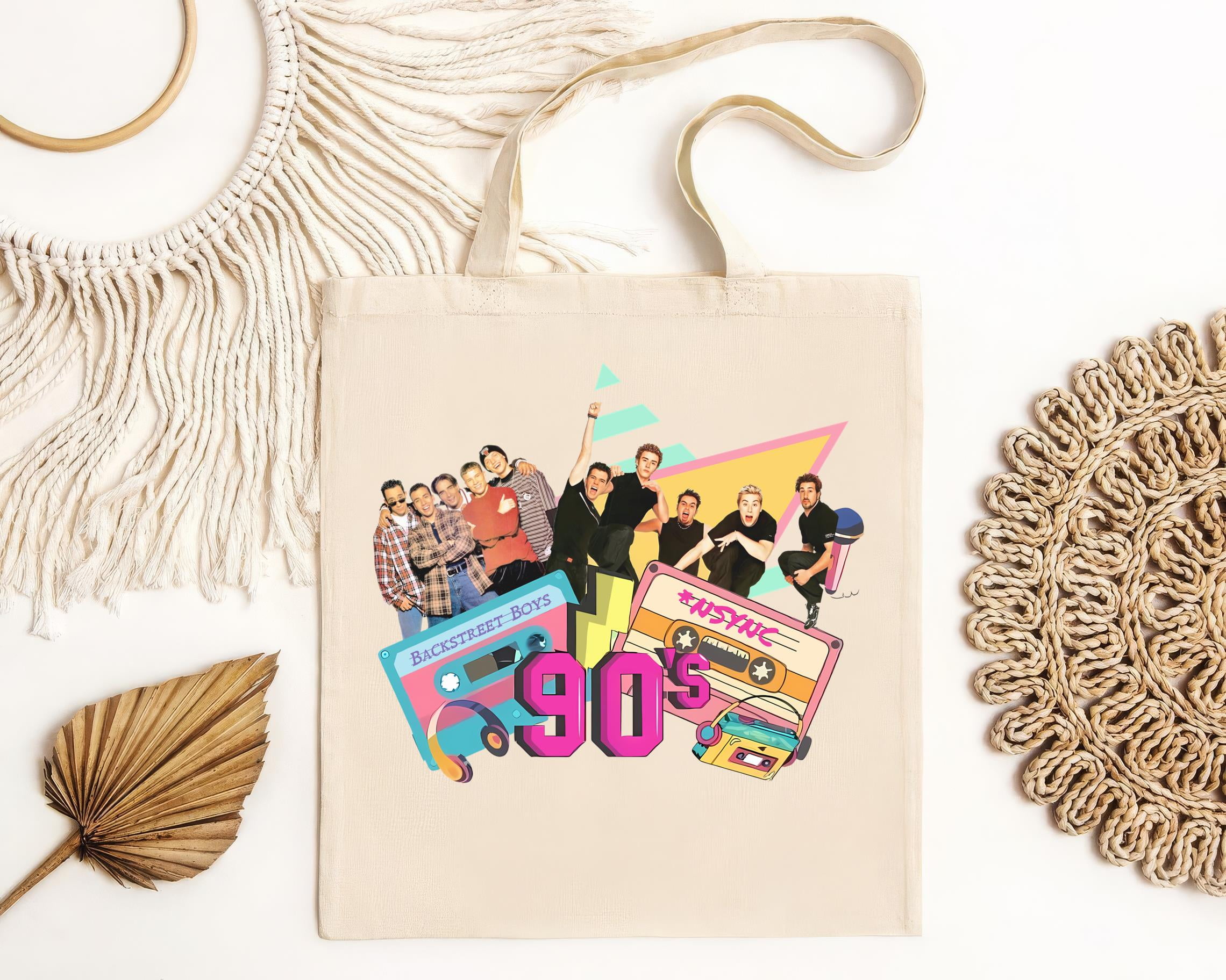vintage Nsync Bag Boy Bands Bag Raised On 90s Boy Band Bag Gift For ...