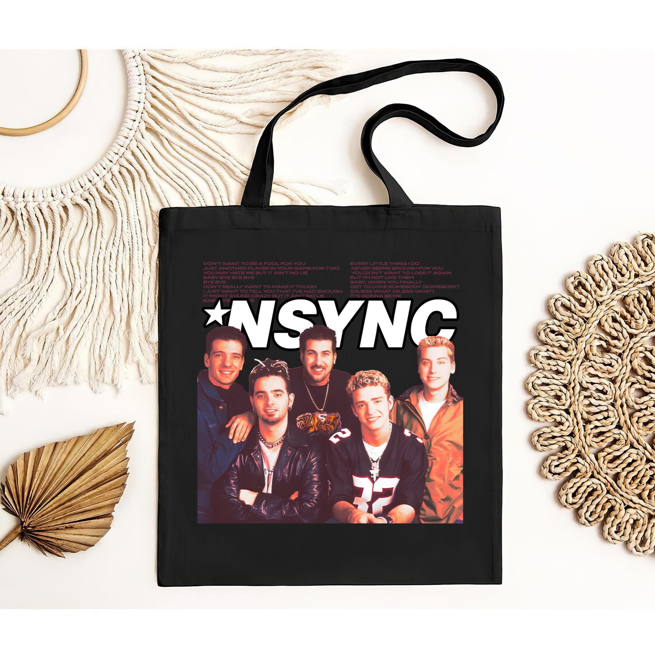 vintage Nsync Bag Nsync Bag Nsync Boy Band Bag Nysnc Fan Gear Bye Bye ...